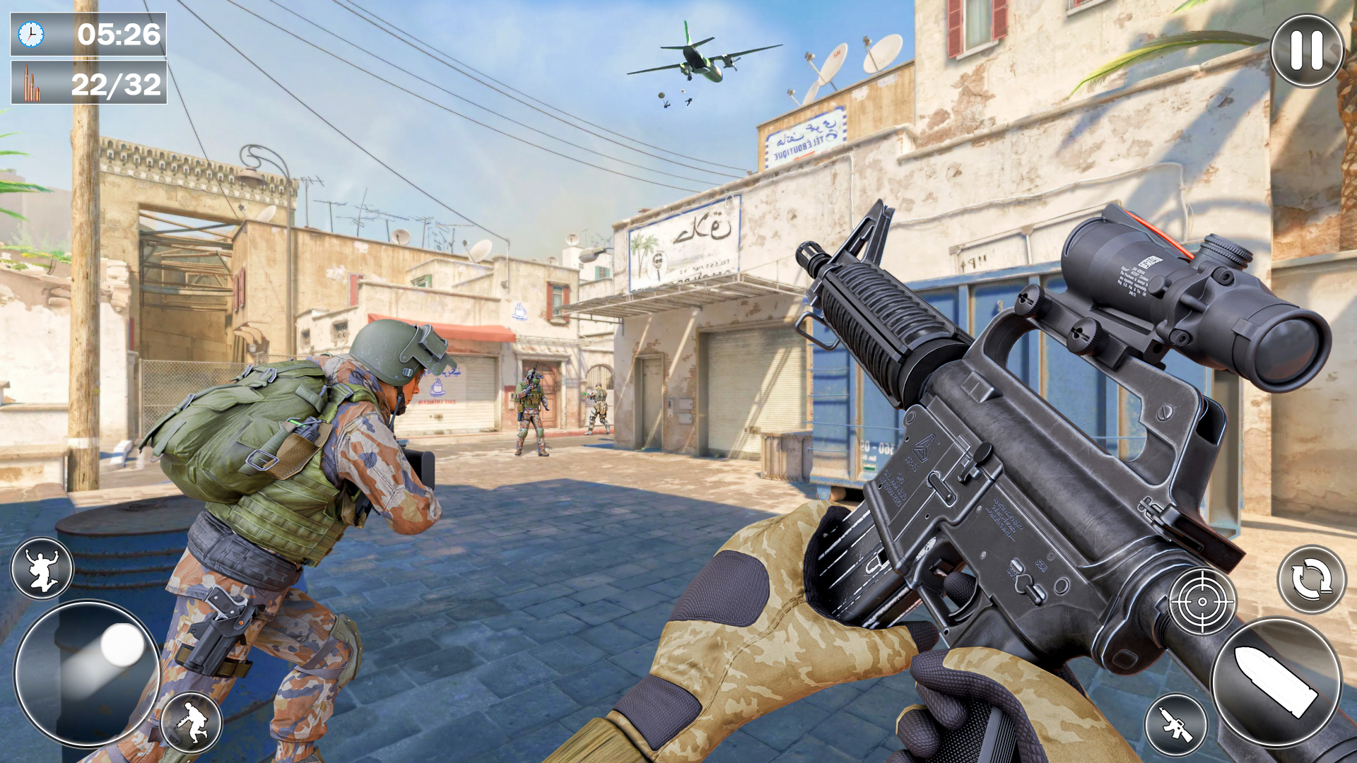 Fps Shooting Open World Combat Secret Survival Mission Gun Fighting ...