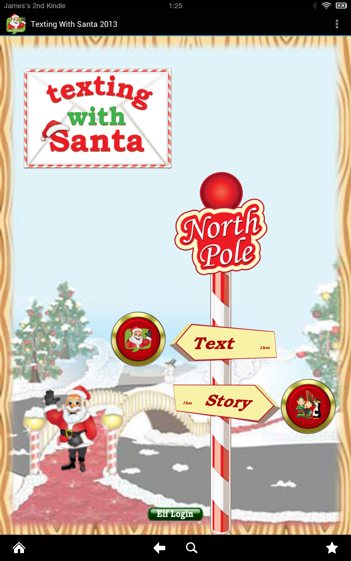 Texting With Santa 2013:Amazon.com:Appstore for Android