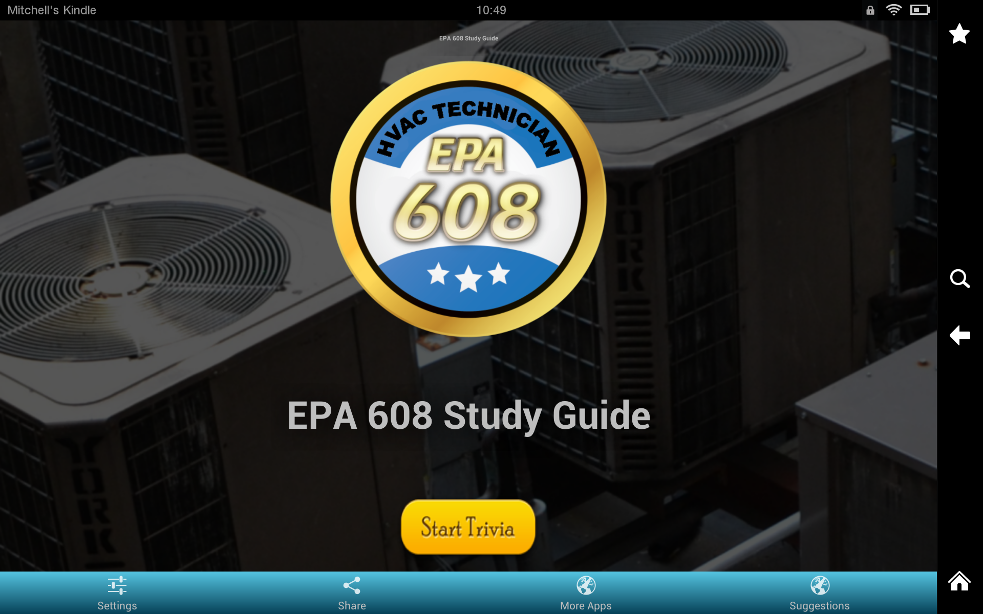EPA 608 Study Guide - App on Amazon Appstore