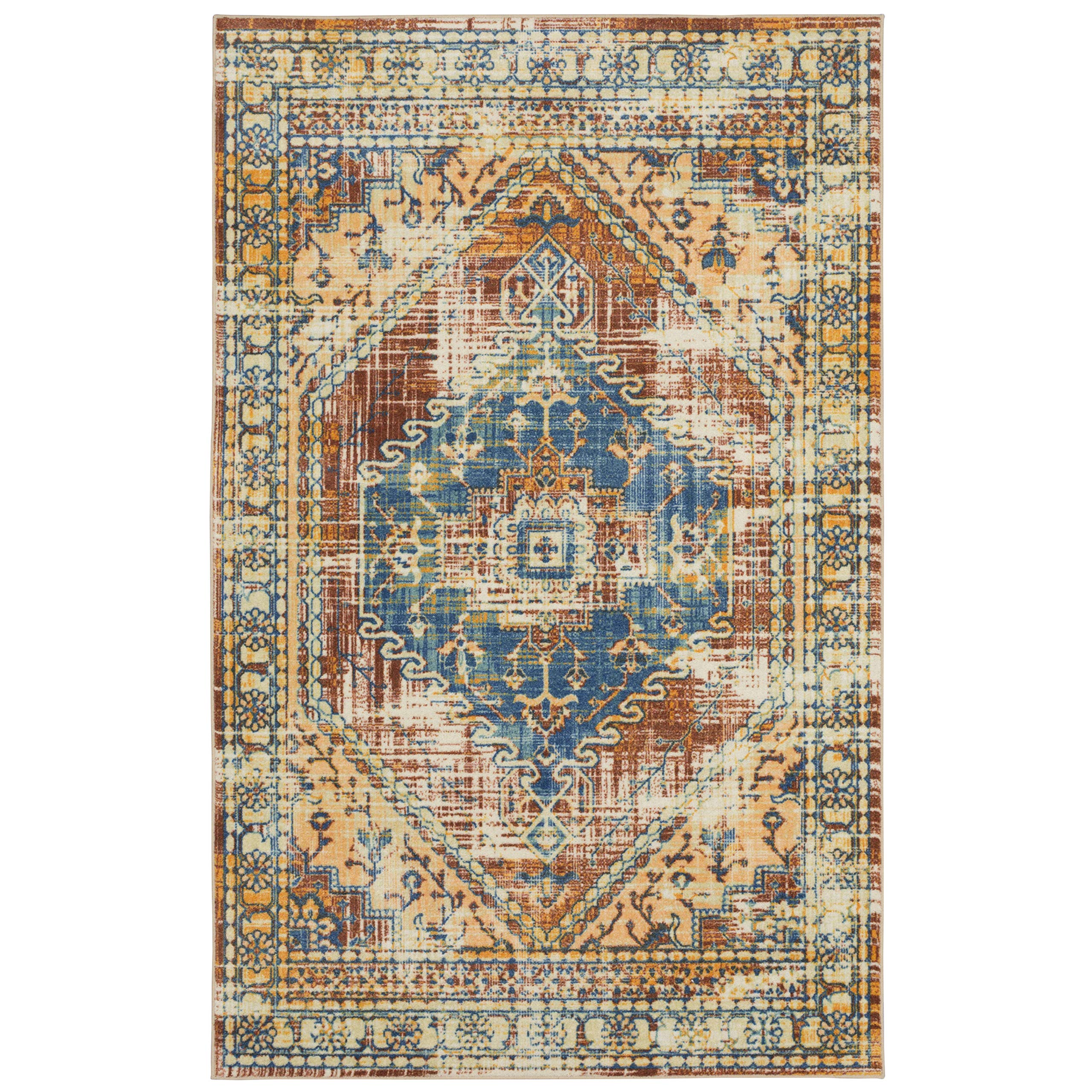 Alfombra Mohawk Con Logo Indio Cráneo Tribal Indio Con Emblema De