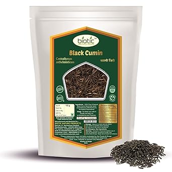 Biotic Natural Kala Jeera - Kaali Jeeri - Kali Jeeri - Black Jeera ...