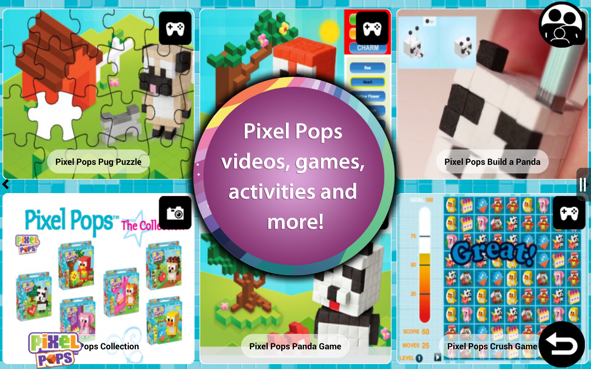 Pixel Pops - Creative Pet and Charms Building Sets for Children - App ...