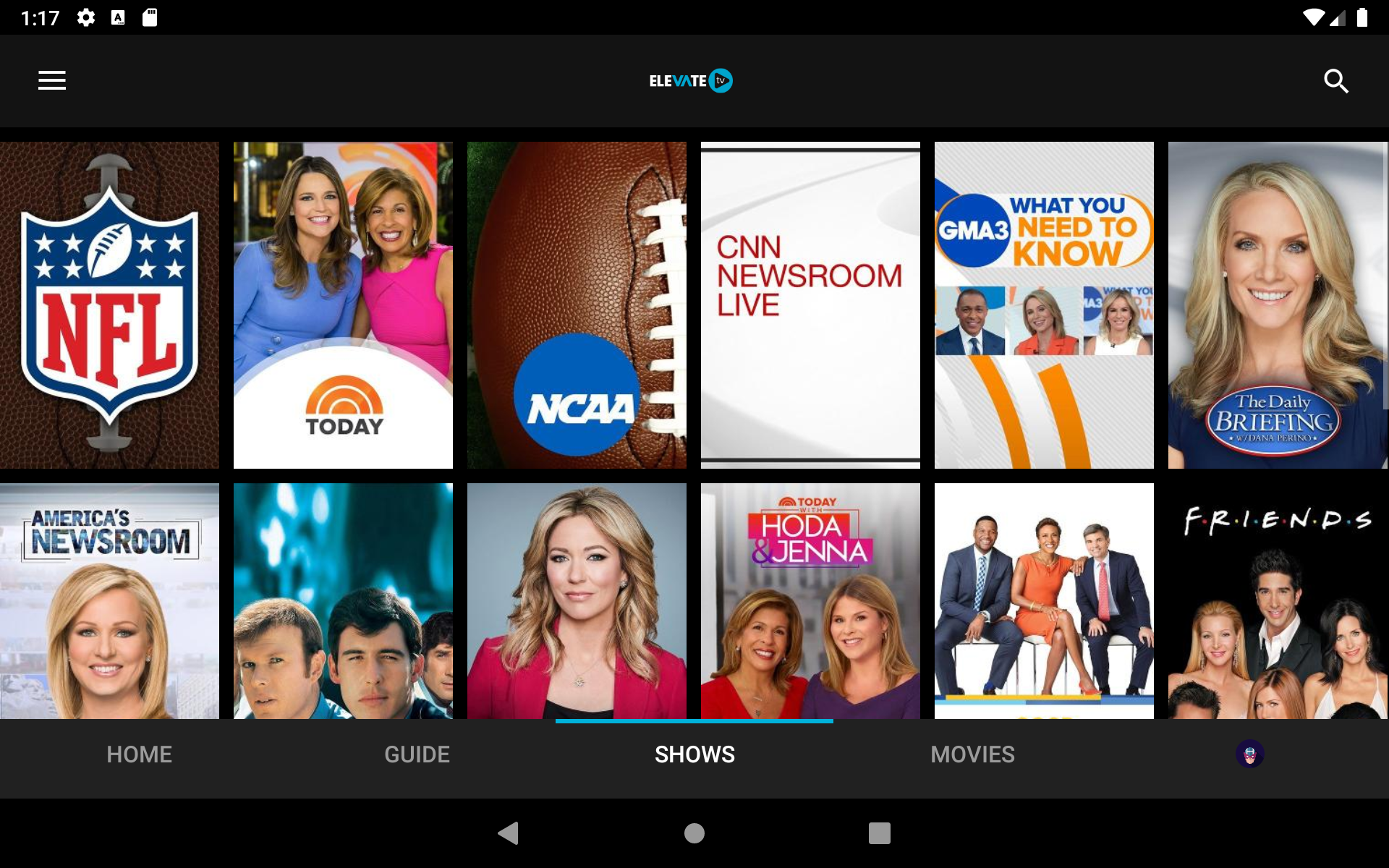 Elevate TV - App on Amazon Appstore