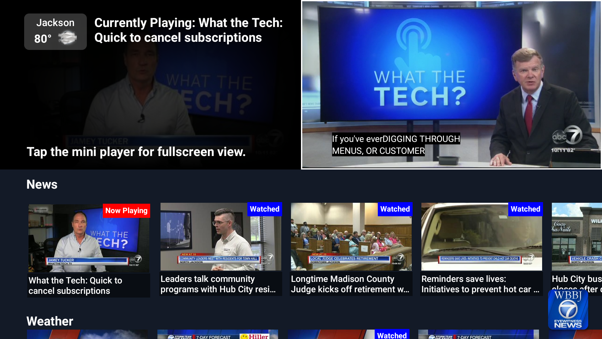 WBBJ Jackson - App on Amazon Appstore