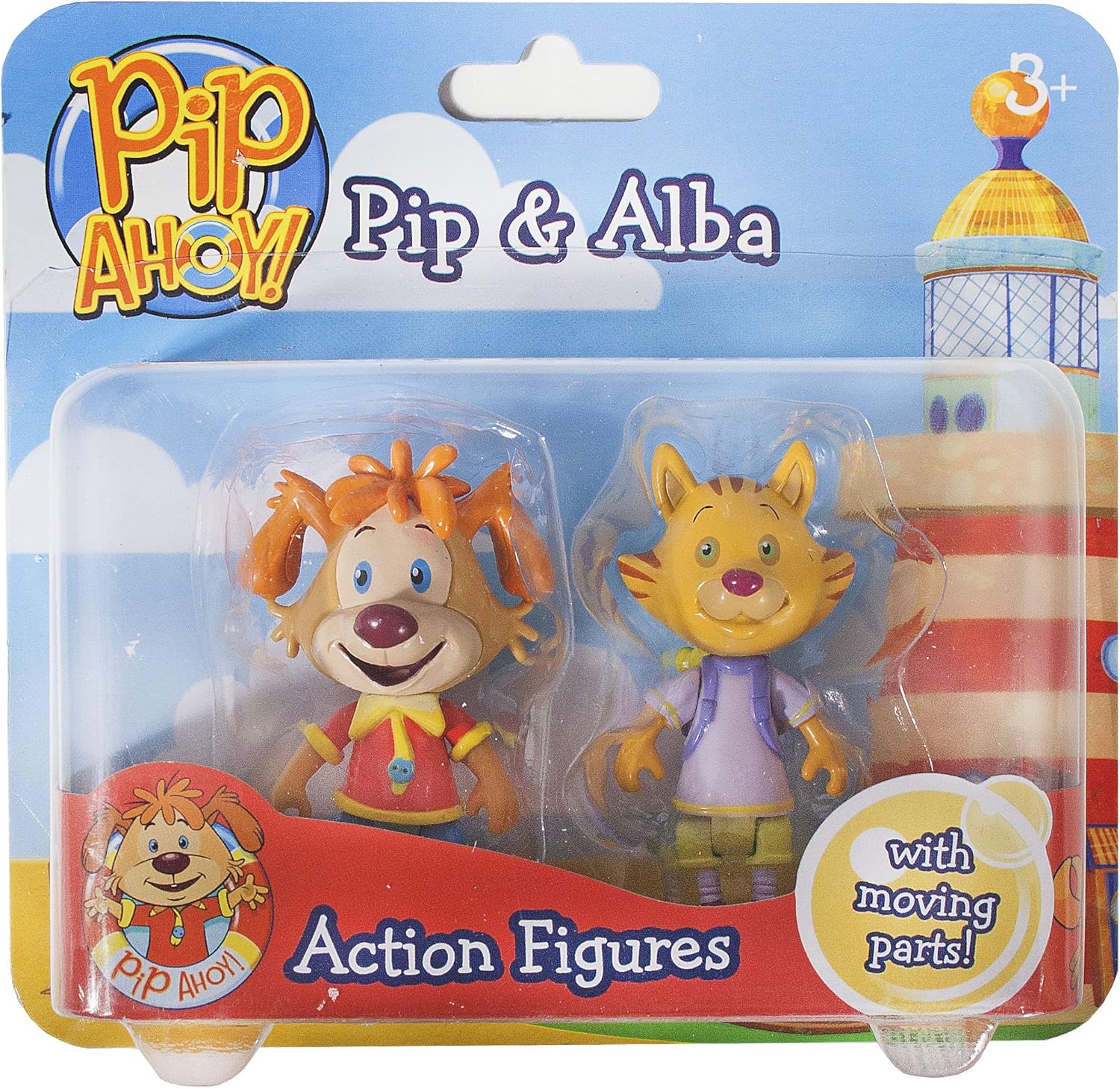Pip Ahoy! - Pip y Alba con Partes móviles - Figura : Amazon.es ...