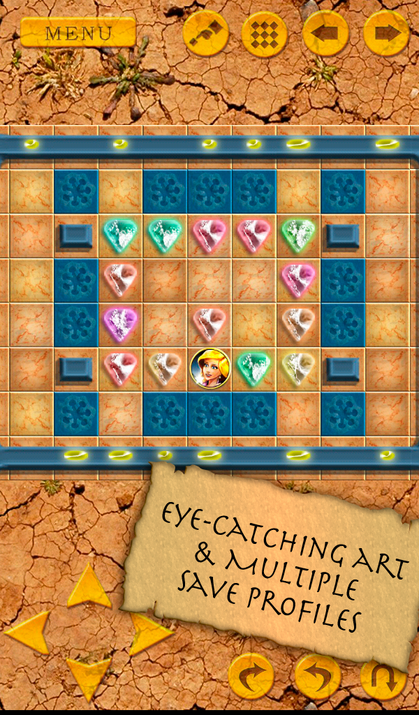 1001 Crystal Mazes HD - An Addictive Sokoban Puzzle Game! Push The ...