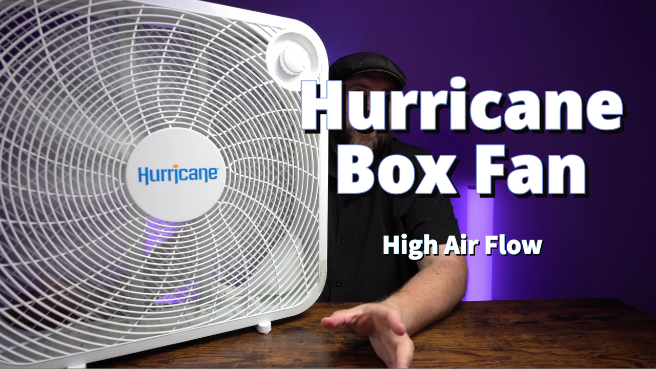 Watch Hurricane box fan 20 inch on Amazon Live
