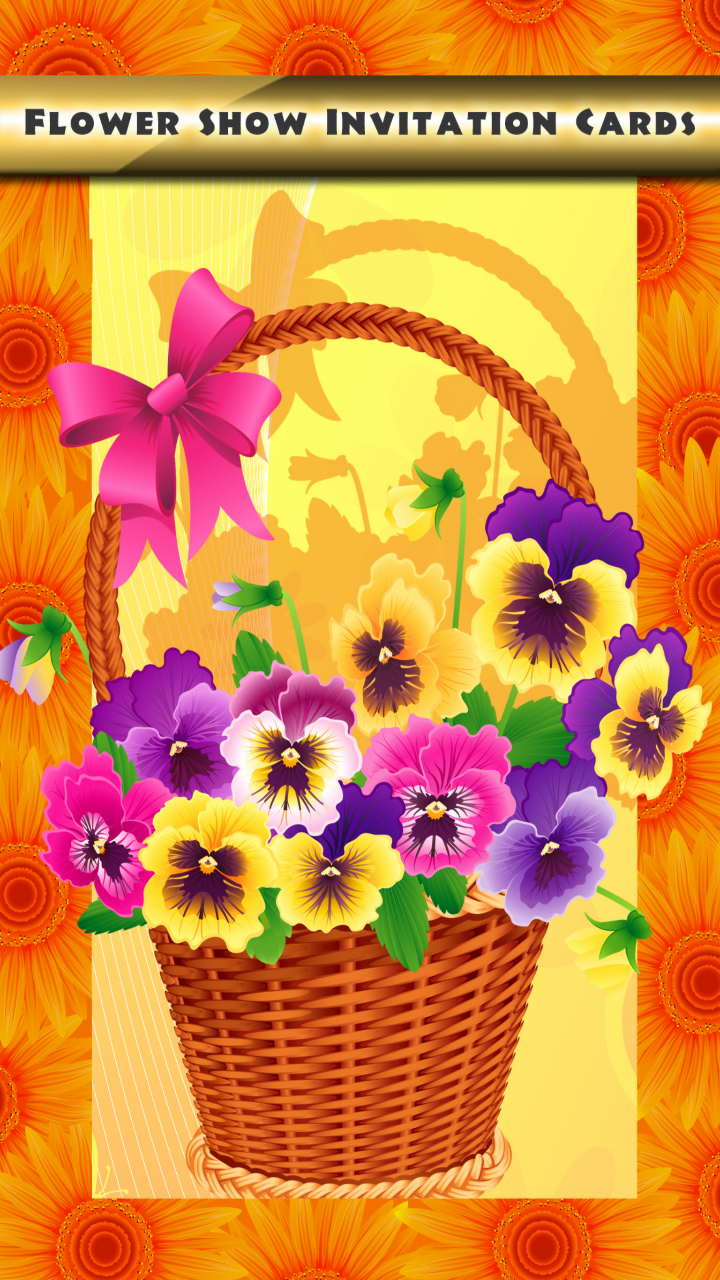 Flower Show Invitation Cards - App on the Amazon Appstore