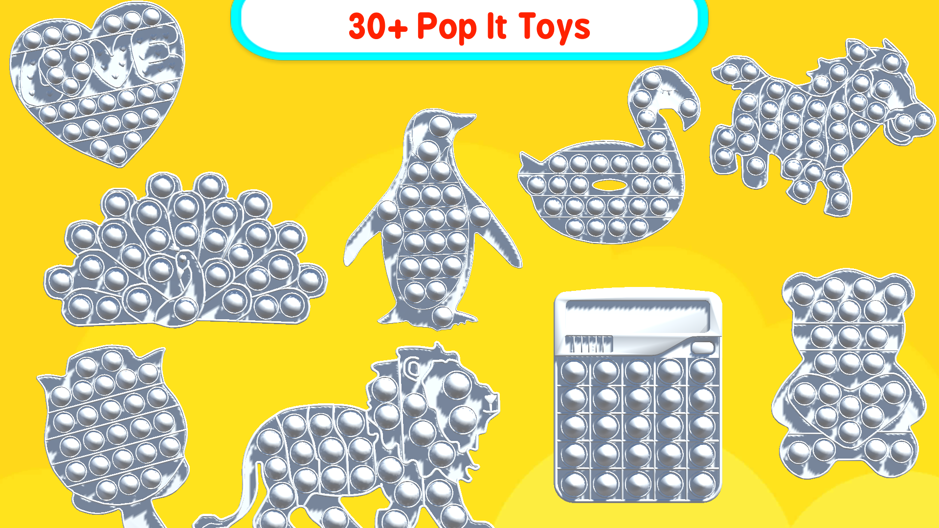 Popit 3D Antistress Colouring, Pop-It DIY Fidget Toys, Pages to colour ...