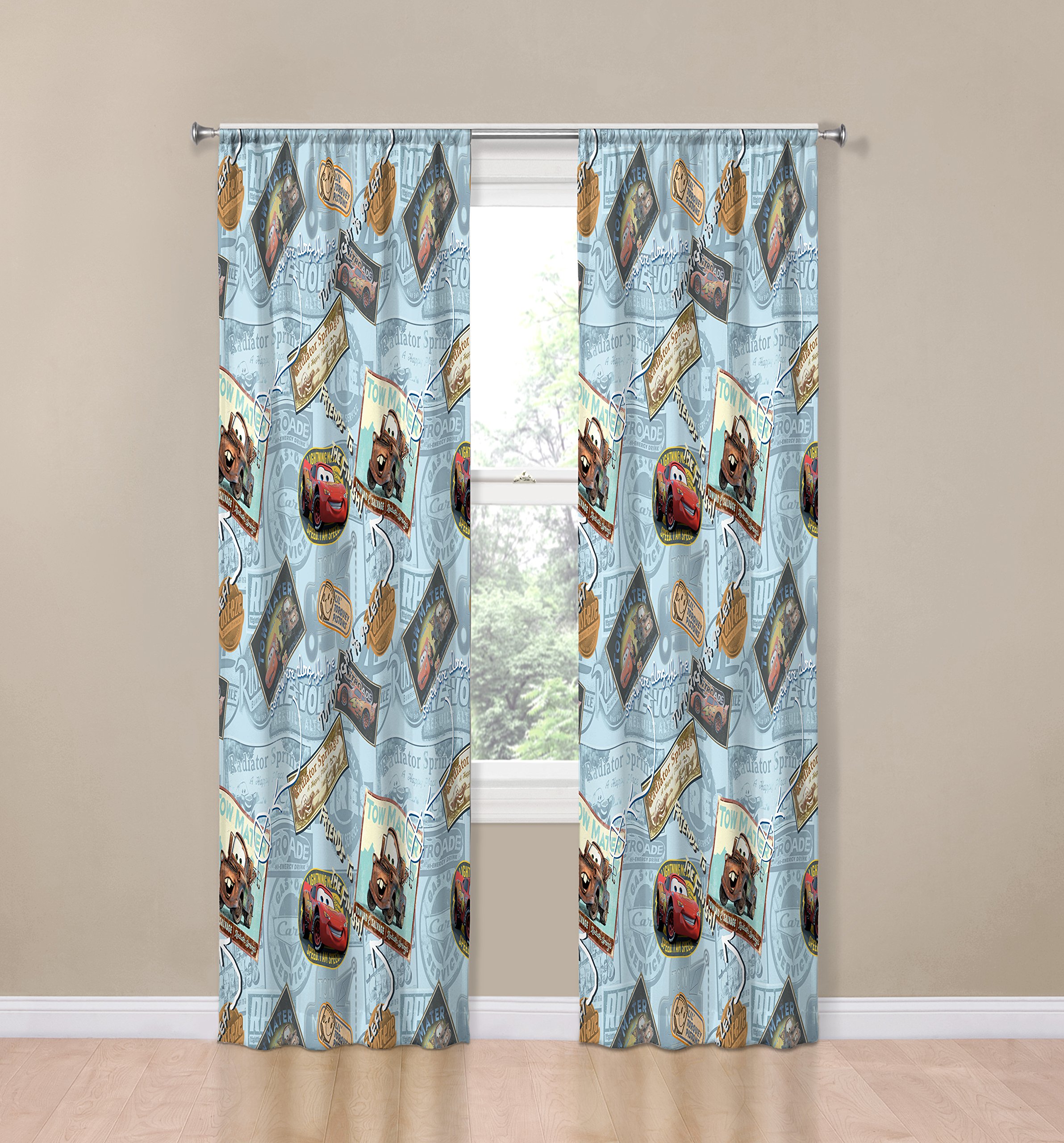 Disney Cars Curtains Disney/Pixar Cars 3 Movie Cruz 4 Piece Curtain