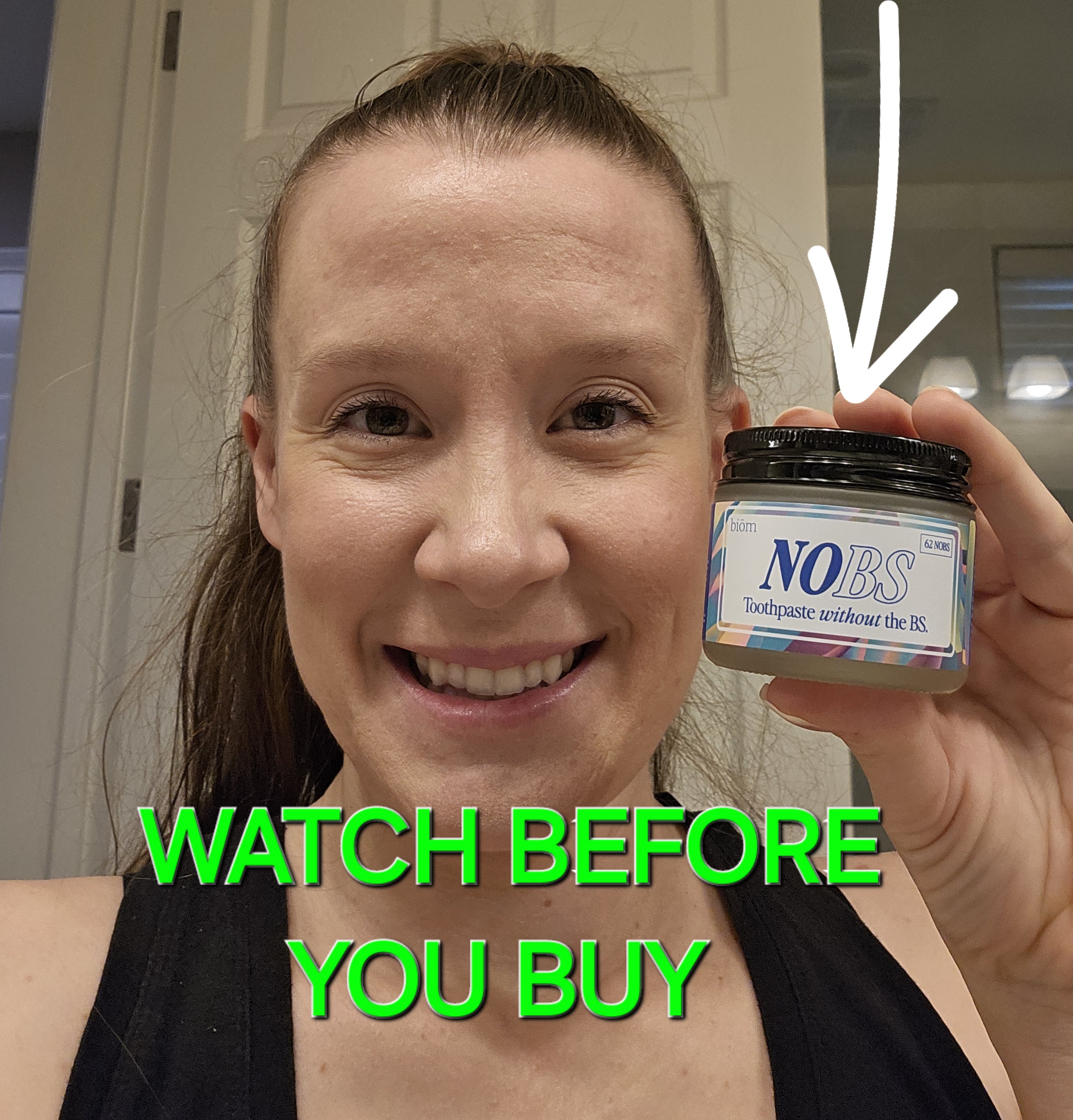 Watch Honest Review of NOBS Toothpaste Tablets on Amazon Live