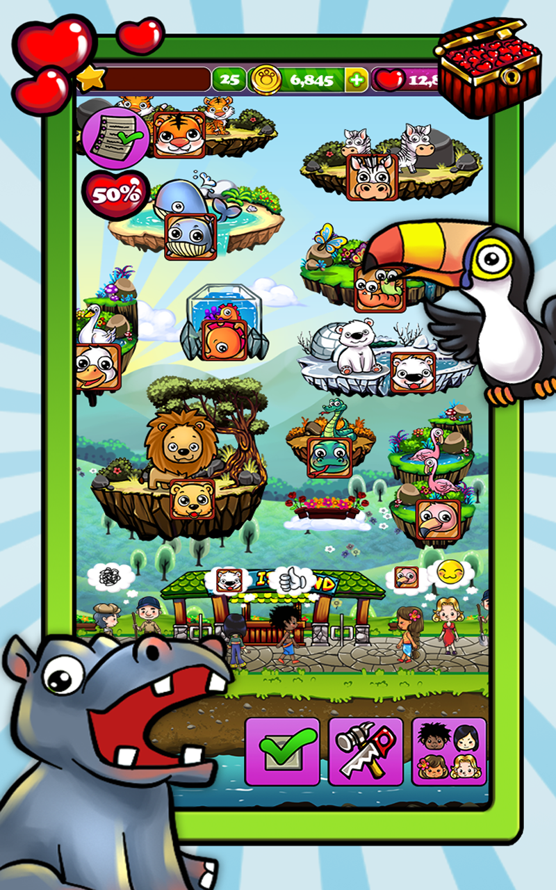 Animal Adventure in Zoo Island: We have Safari,Arctic,Dragons, Sea ...