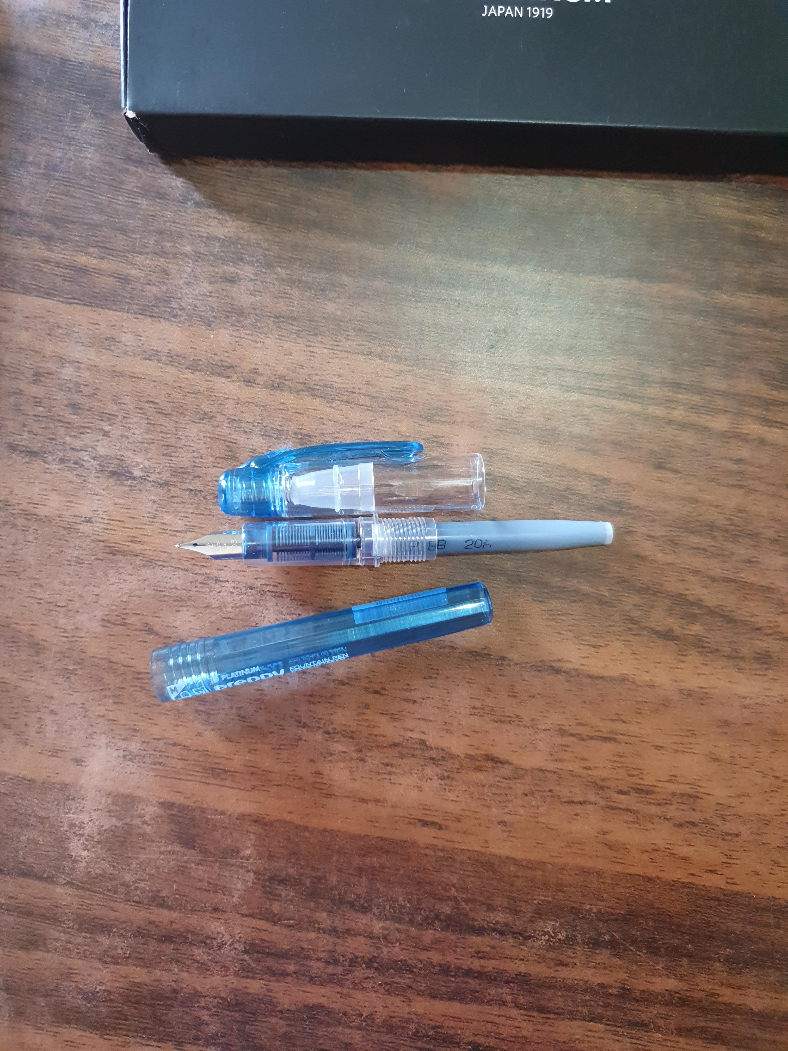 Platinum Preppy 05 Medium Nib Fountain Pen - Blue-Black : Amazon.in ...