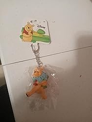 Amazon.com: Disney Winnie The Pooh PVC Figural Key Ring , Yellow ...