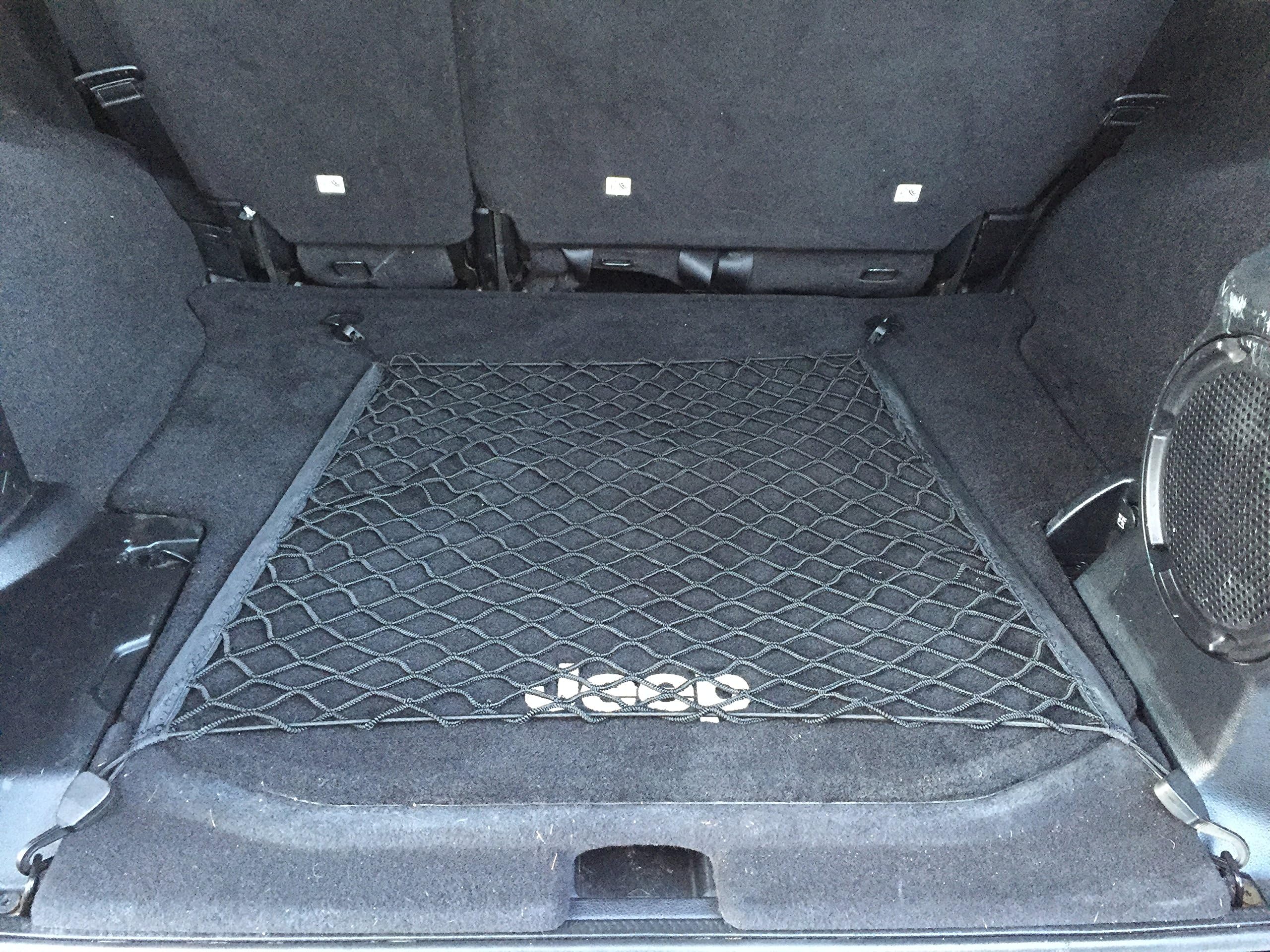 Amazon.com: Floor Style Trunk Cargo Net for Jeep Wrangler JK Rubicon ...