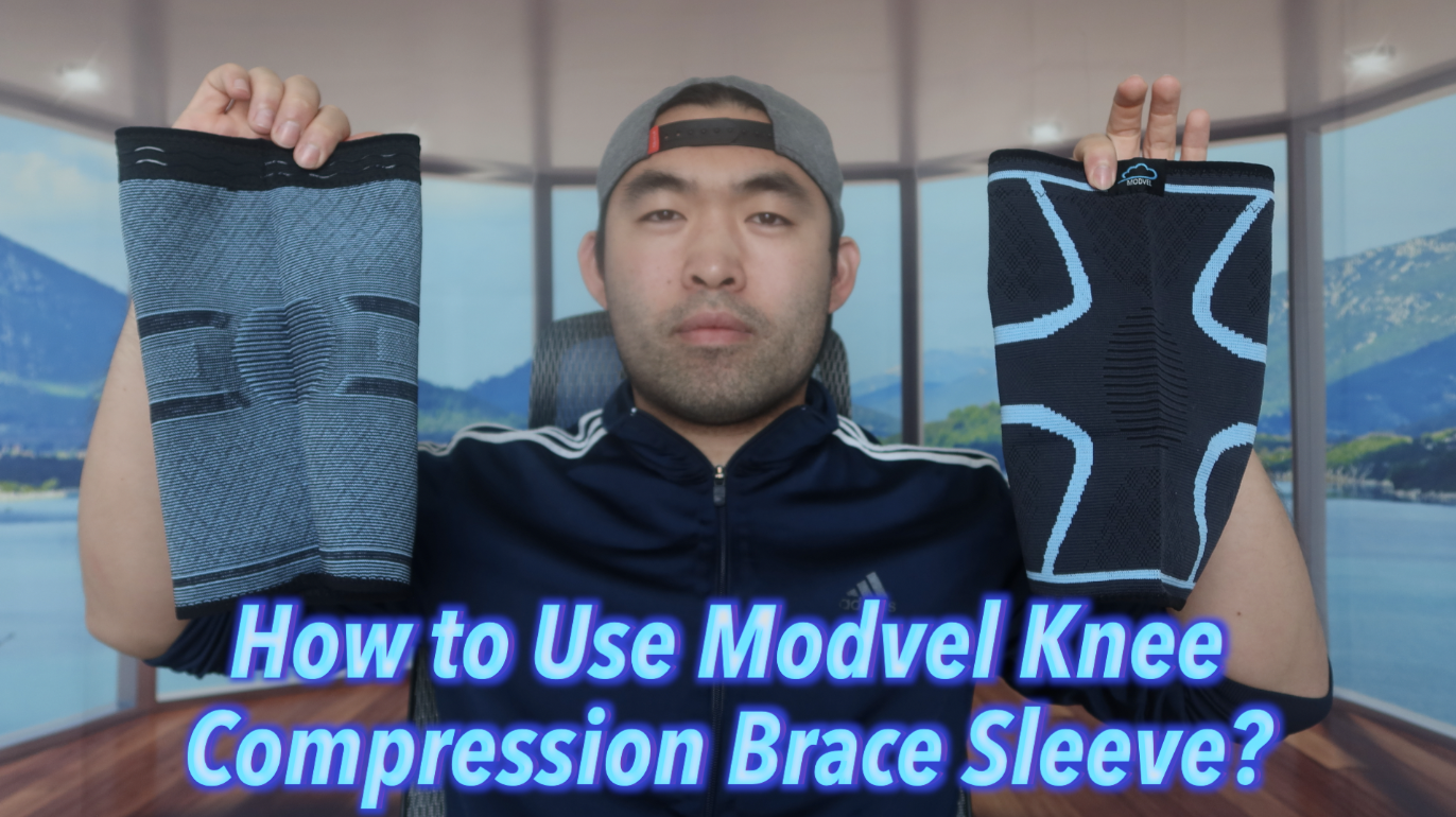 Watch How to Use Modvel Knee Compression Brace Sleeve? on Amazon Live