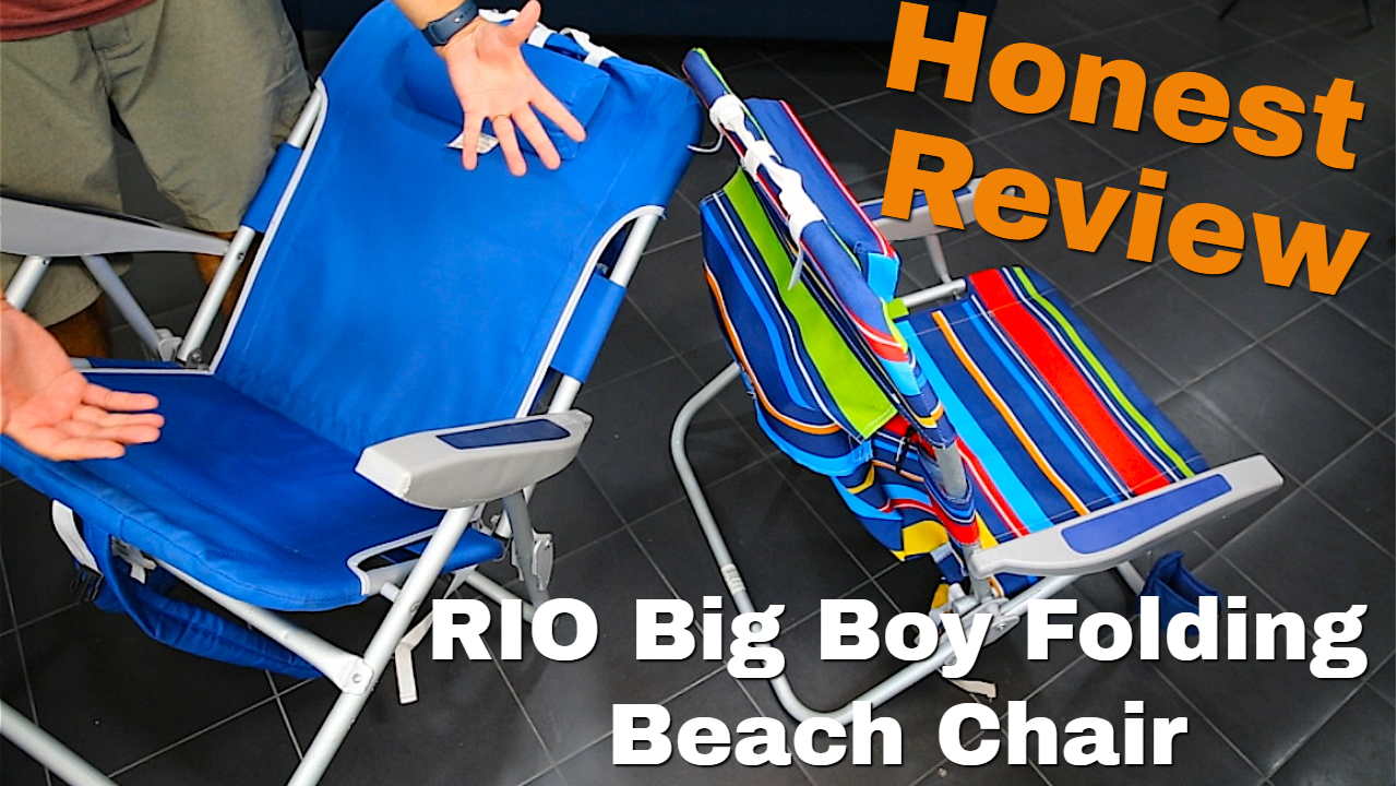 Watch Honest Review of RIO Big Boy Beach Chair on Amazon Live