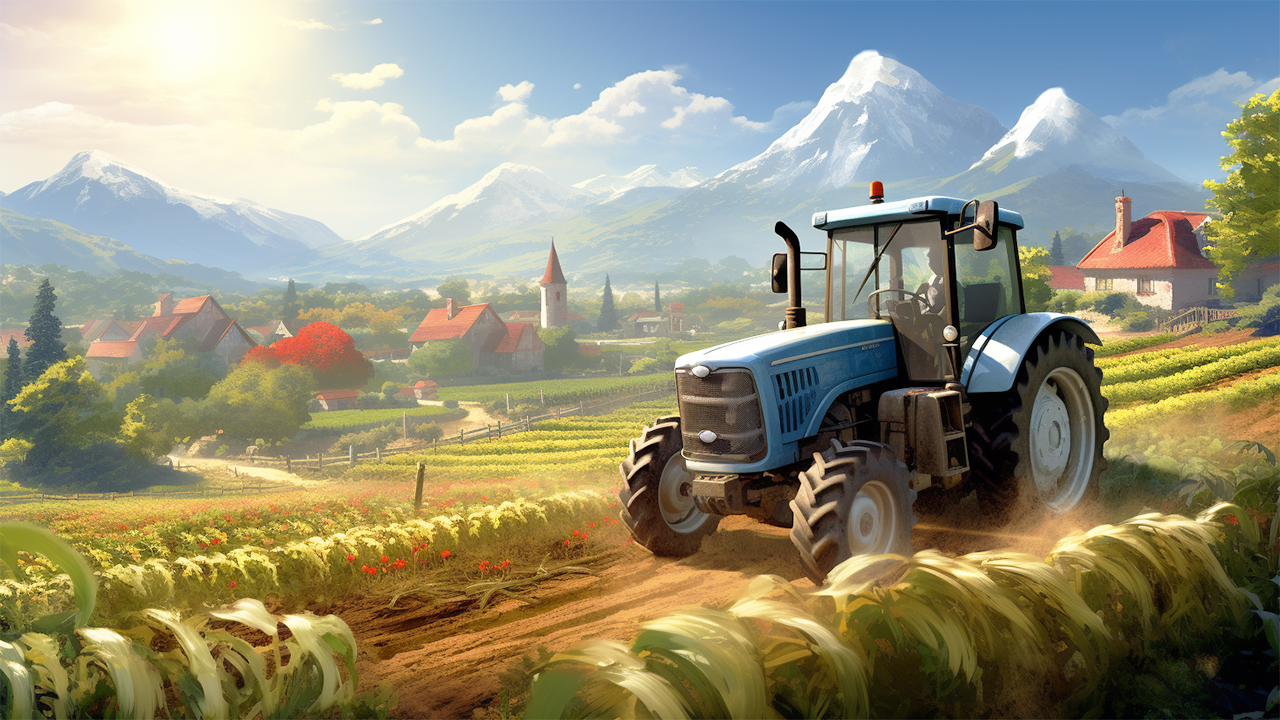Real Tractor Farimg Simulator: Harvesting Game Best US Farm Sim Games ...