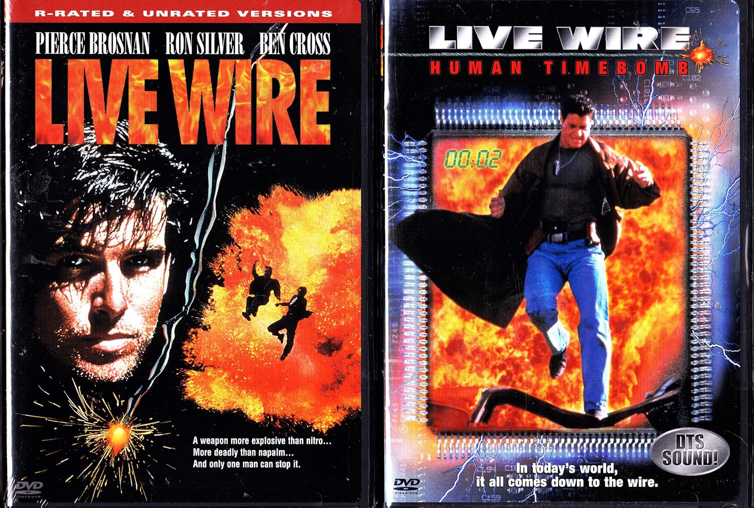 Amazon.com: Live Wire , Live Wire 2 : Human Timebomb - 2 Pack ...