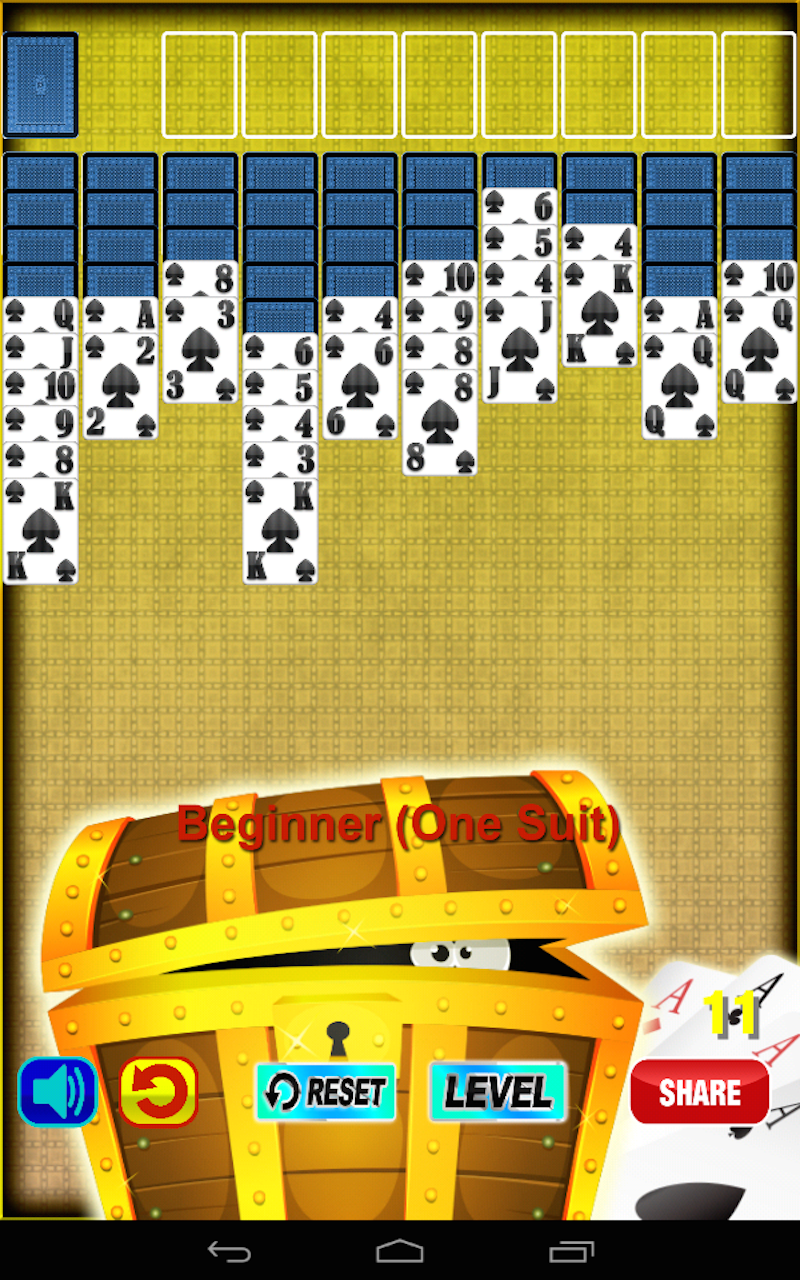 Treasure Fever Spider Solitaire Free - App on Amazon Appstore