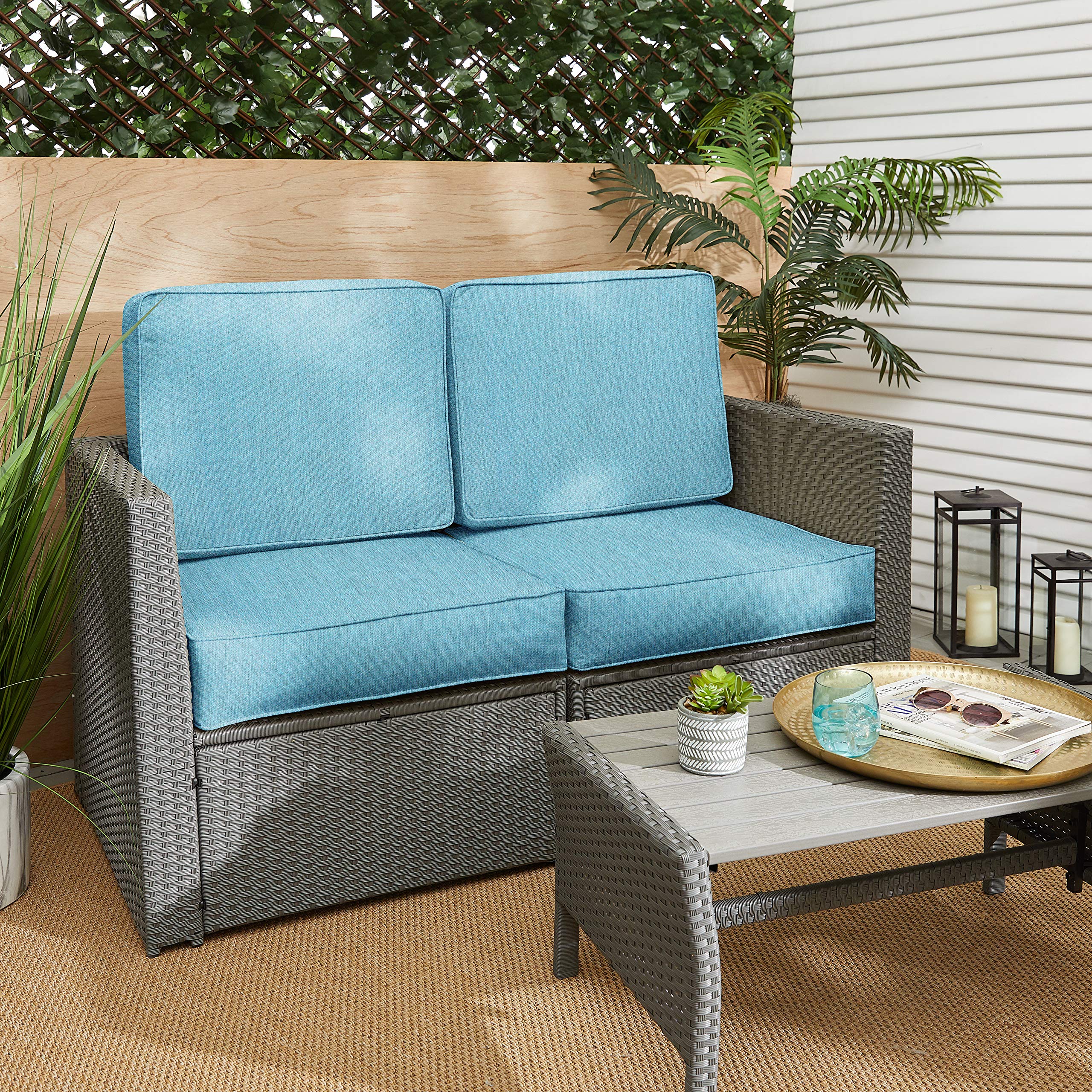 Sorra Home Cushions, Sunbrella-Cast Horizon