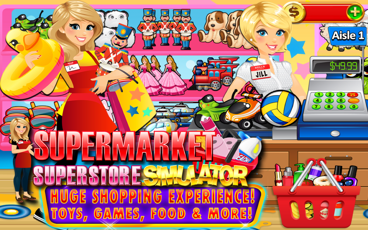 Supermarket Superstore Cash Register Simulator - Grocery Store Cashier ...