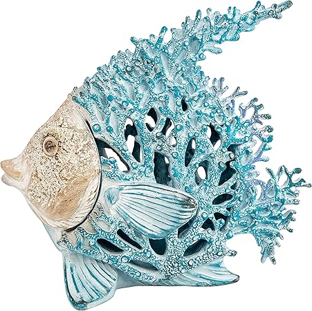 Amazon.com: Corner Merchant Ocean Decor Coral Reef Angelfish Beach Home ...