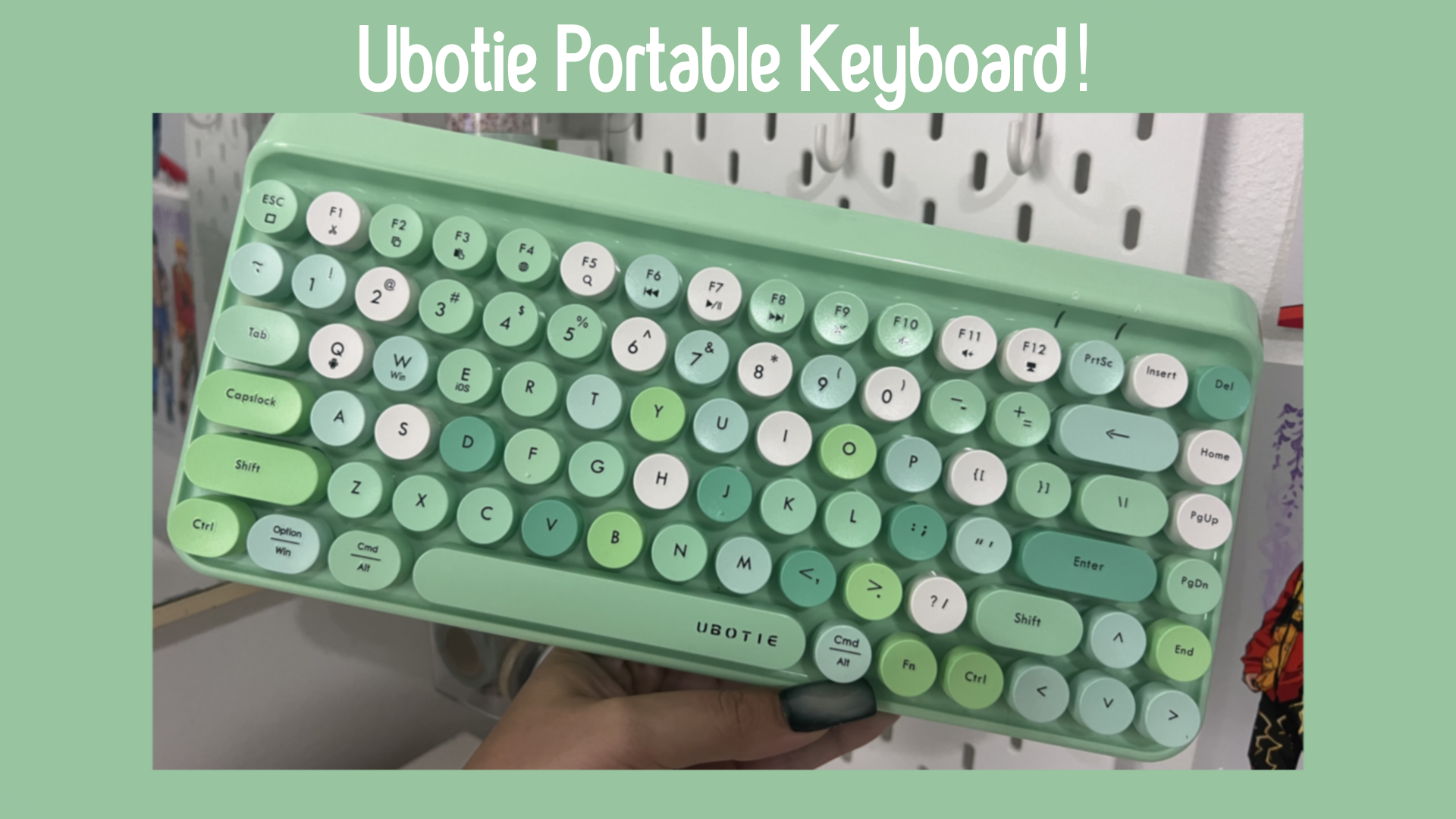 Watch Ubotie Portable Bluetooth Keyboard on Amazon Live