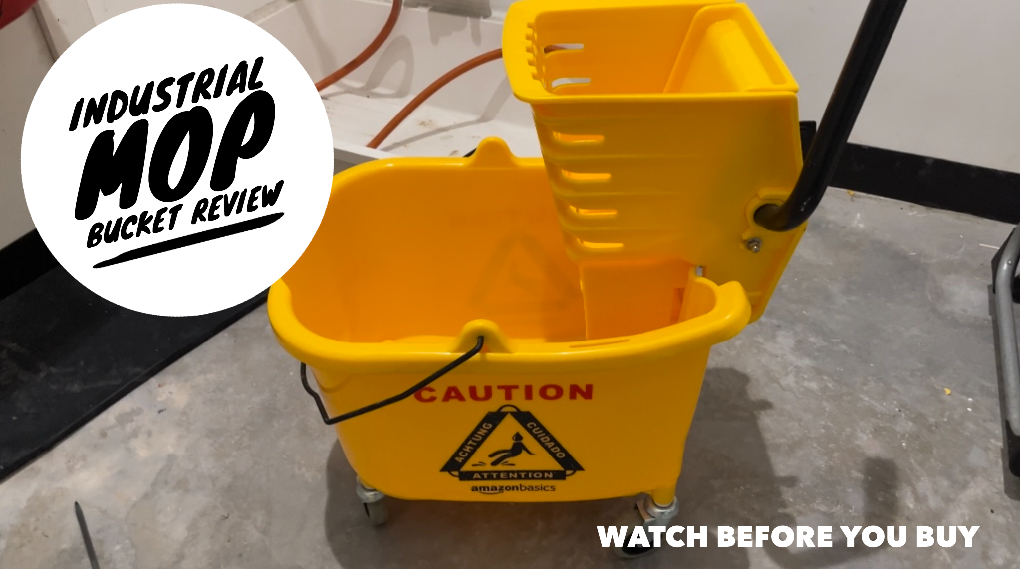 Watch Top features of this mop bucket! on Amazon Live