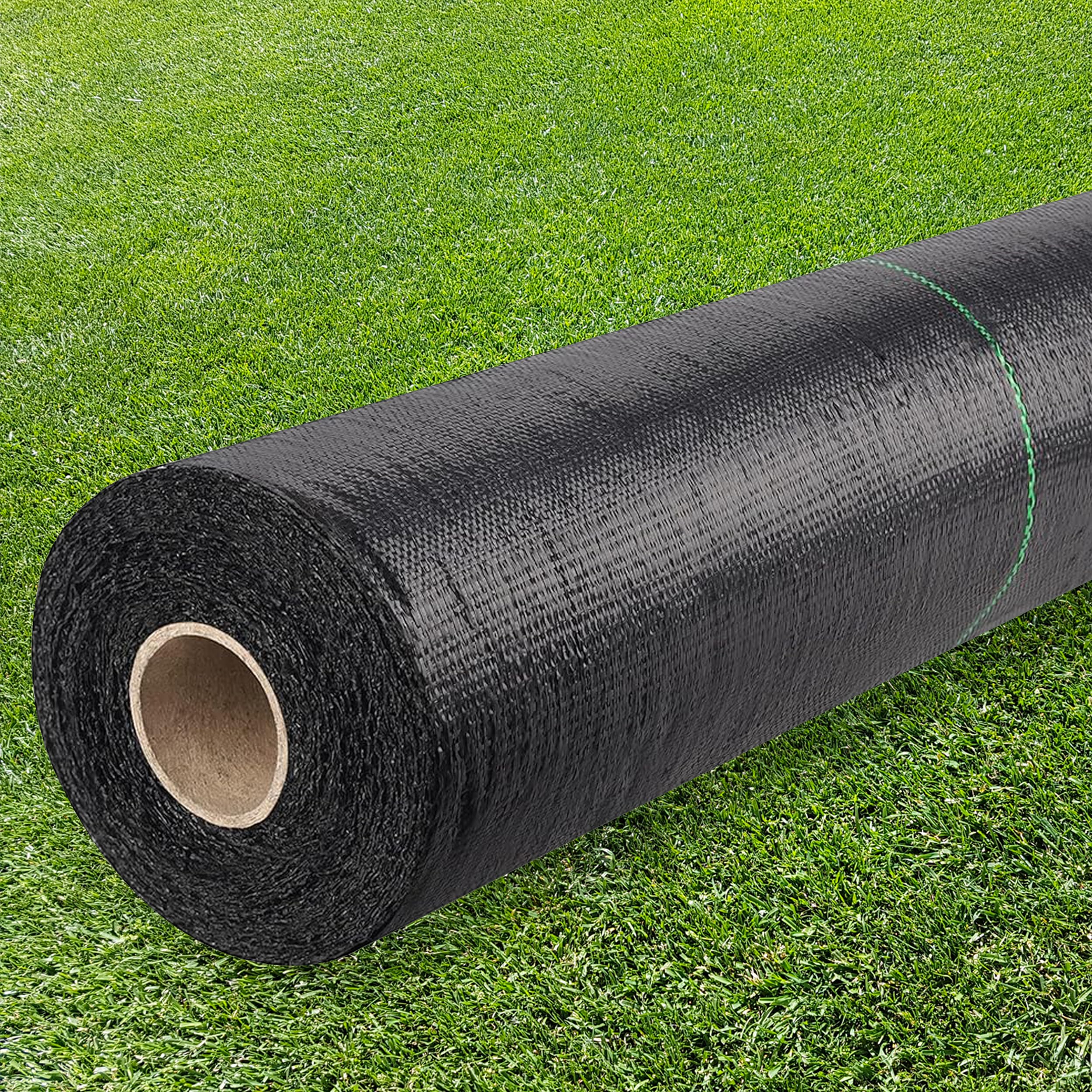 TOPHOUSE 6ft x 300ft Weed Barrier Landscape Fabric Heavy Duty Weed ...