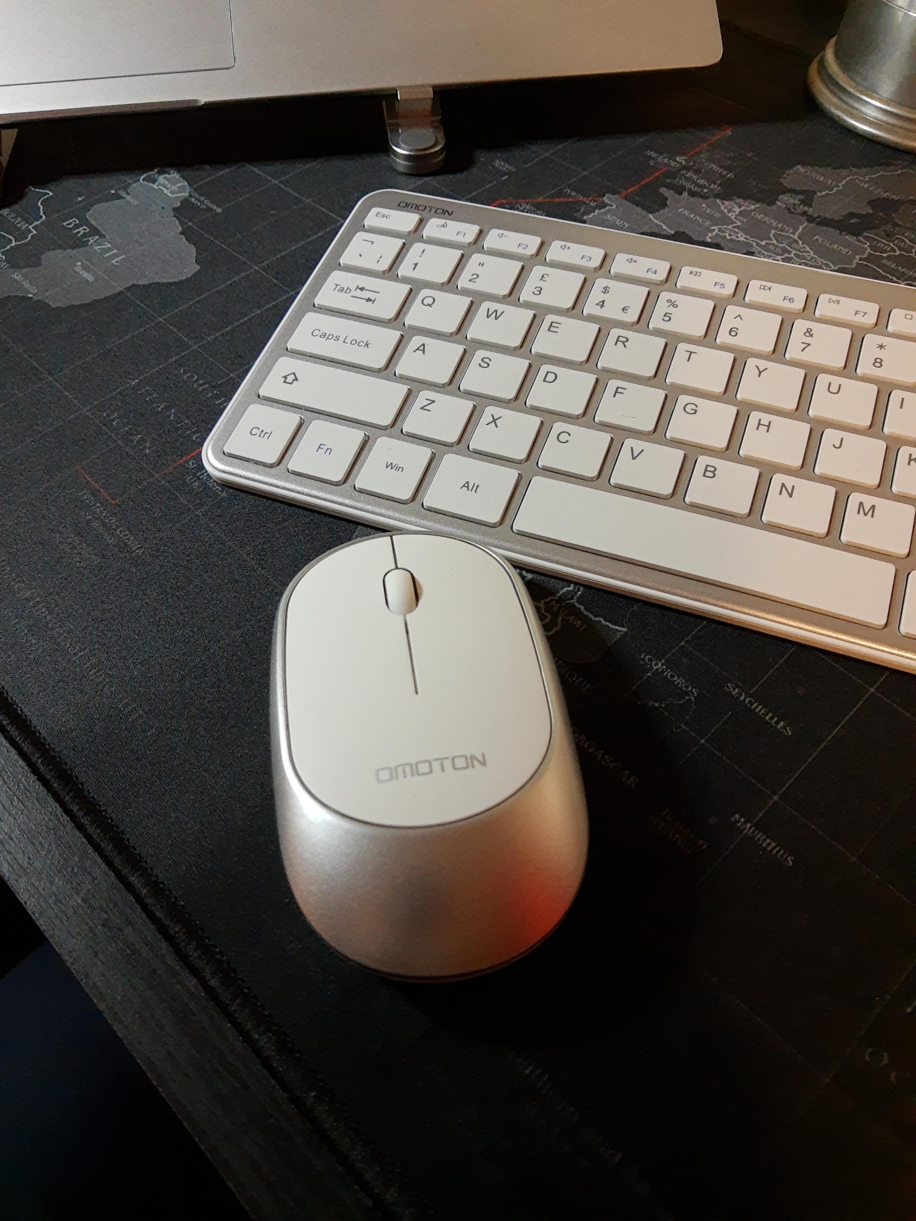 OMOTON Wireless Bluetooth Mouse，Ultra-thin Portable Bluetooth Mouse(BT5 ...