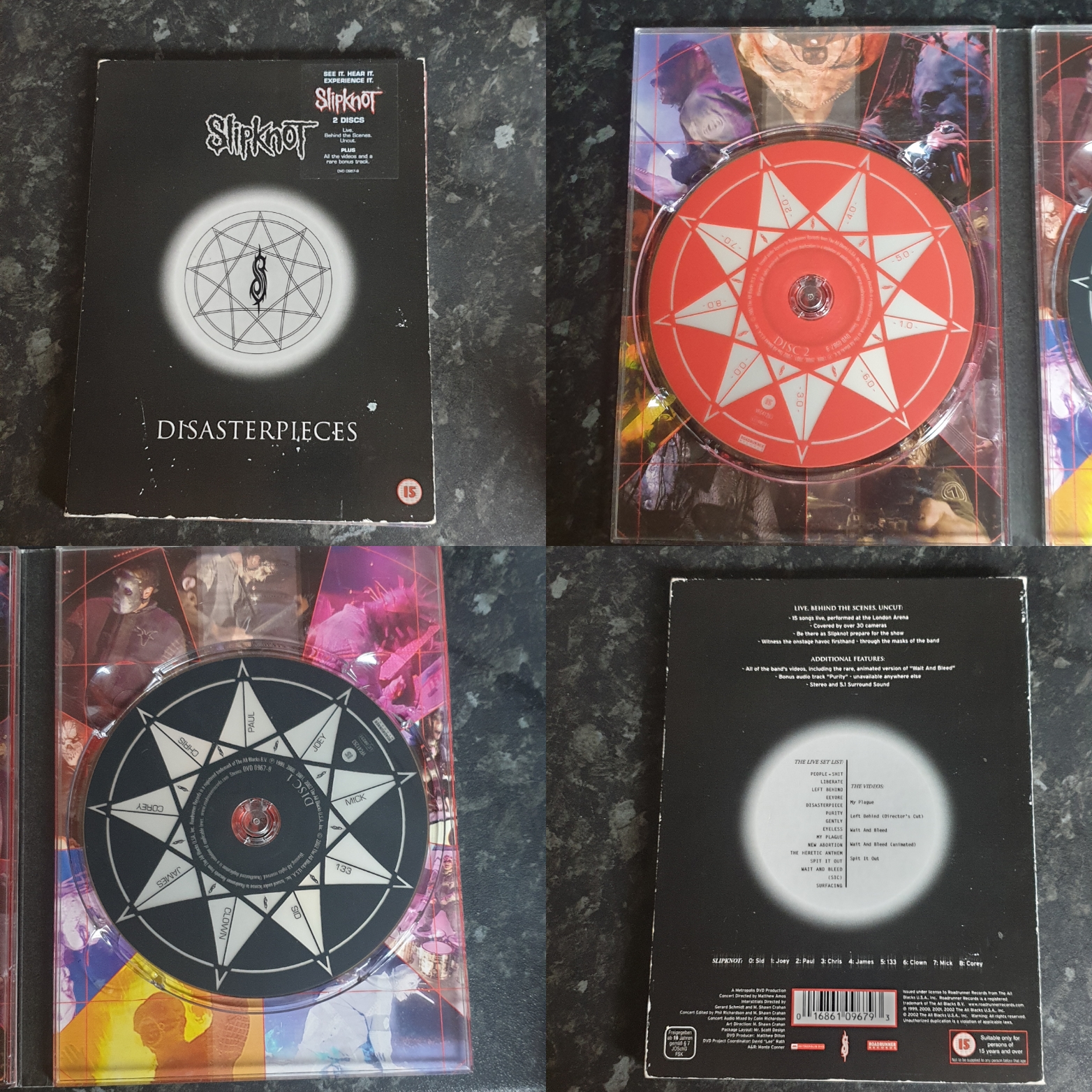 Slipknot - Disasterpieces: Amazon.co.uk: DVD & Blu-ray