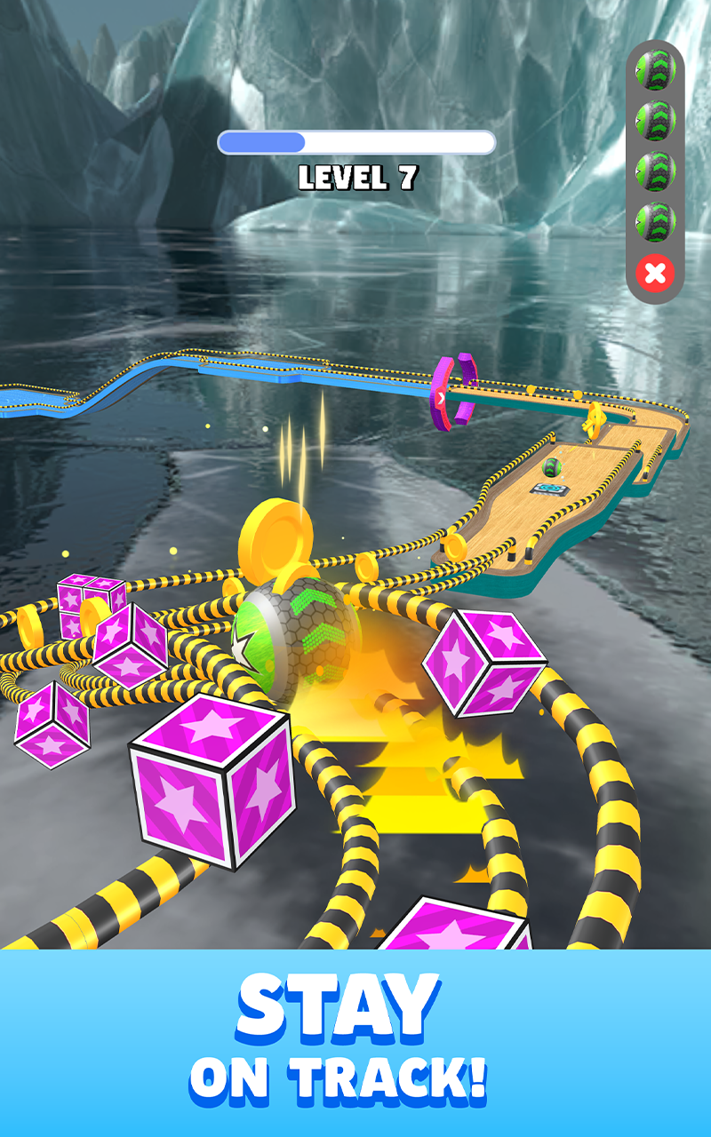 Going Balls: 3D Race – Rolling Ball Game, Sky Race Master, Balance Challenge, Avoid Obstacles ...