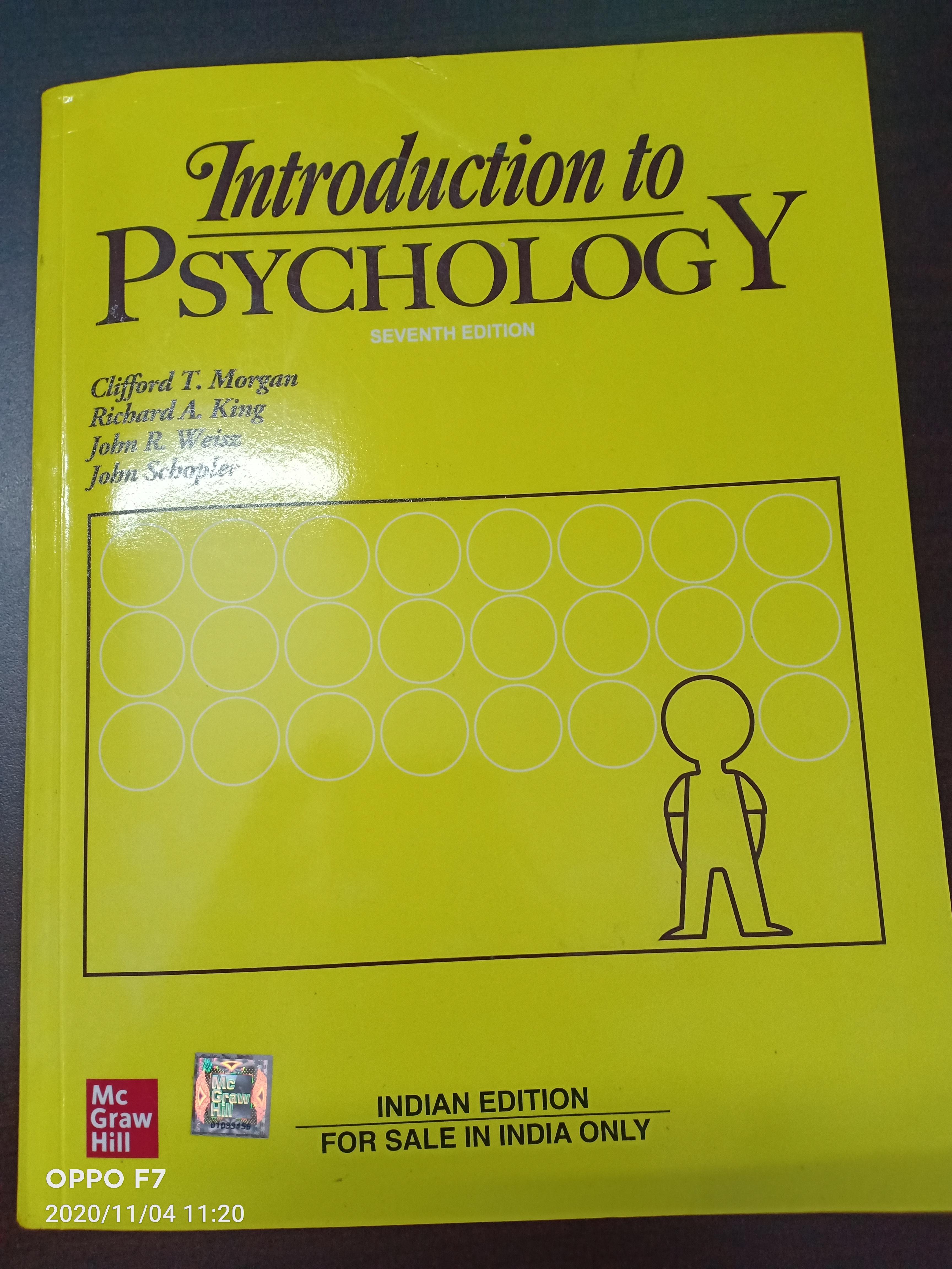 Buy Introduction To Psychology, 7th Edition Book Online at Low Prices ...