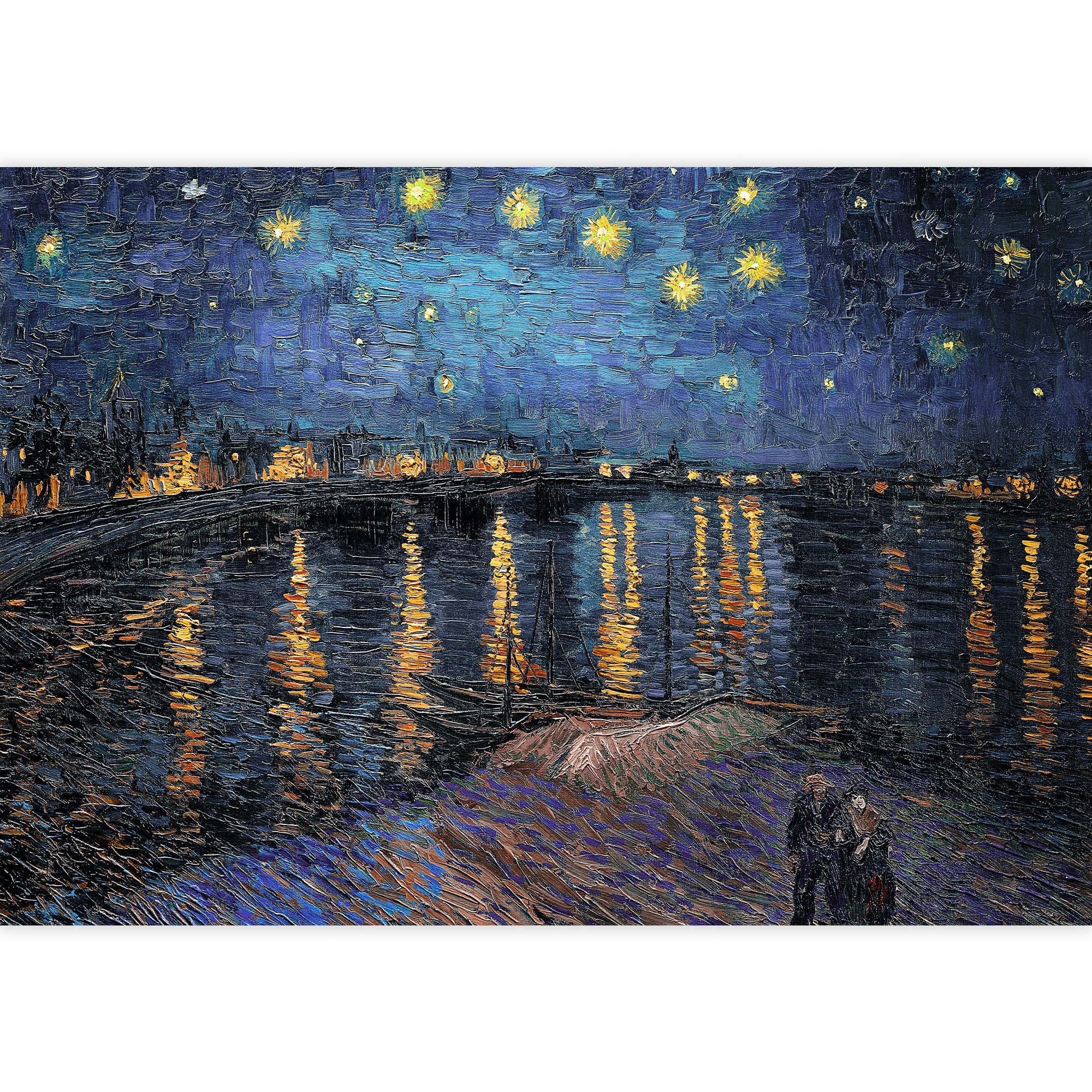 Starry Night Over The Rhone Wallpaper