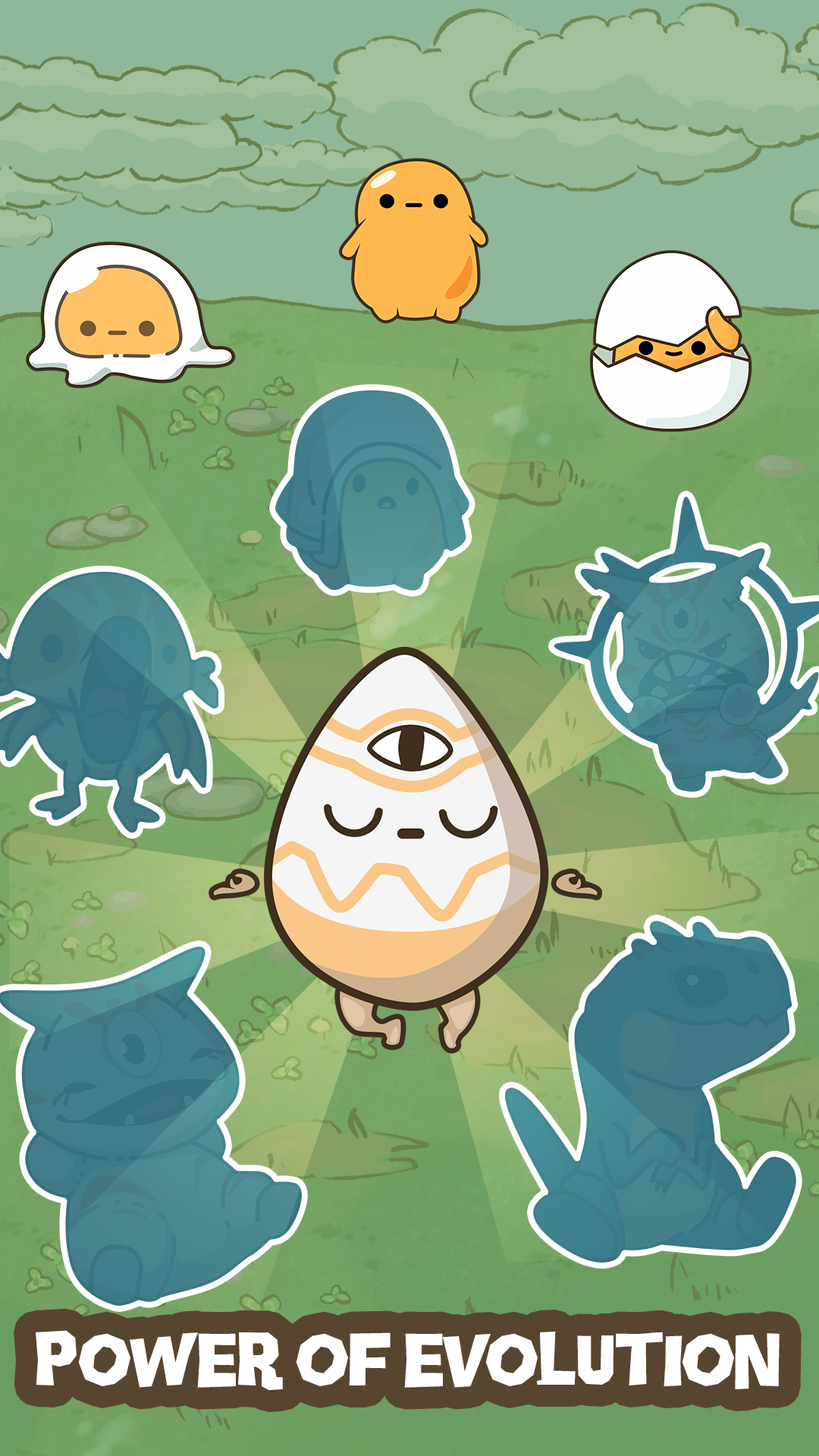 Egg Evolution - merge clicker game with story of one egg that wanted to ...