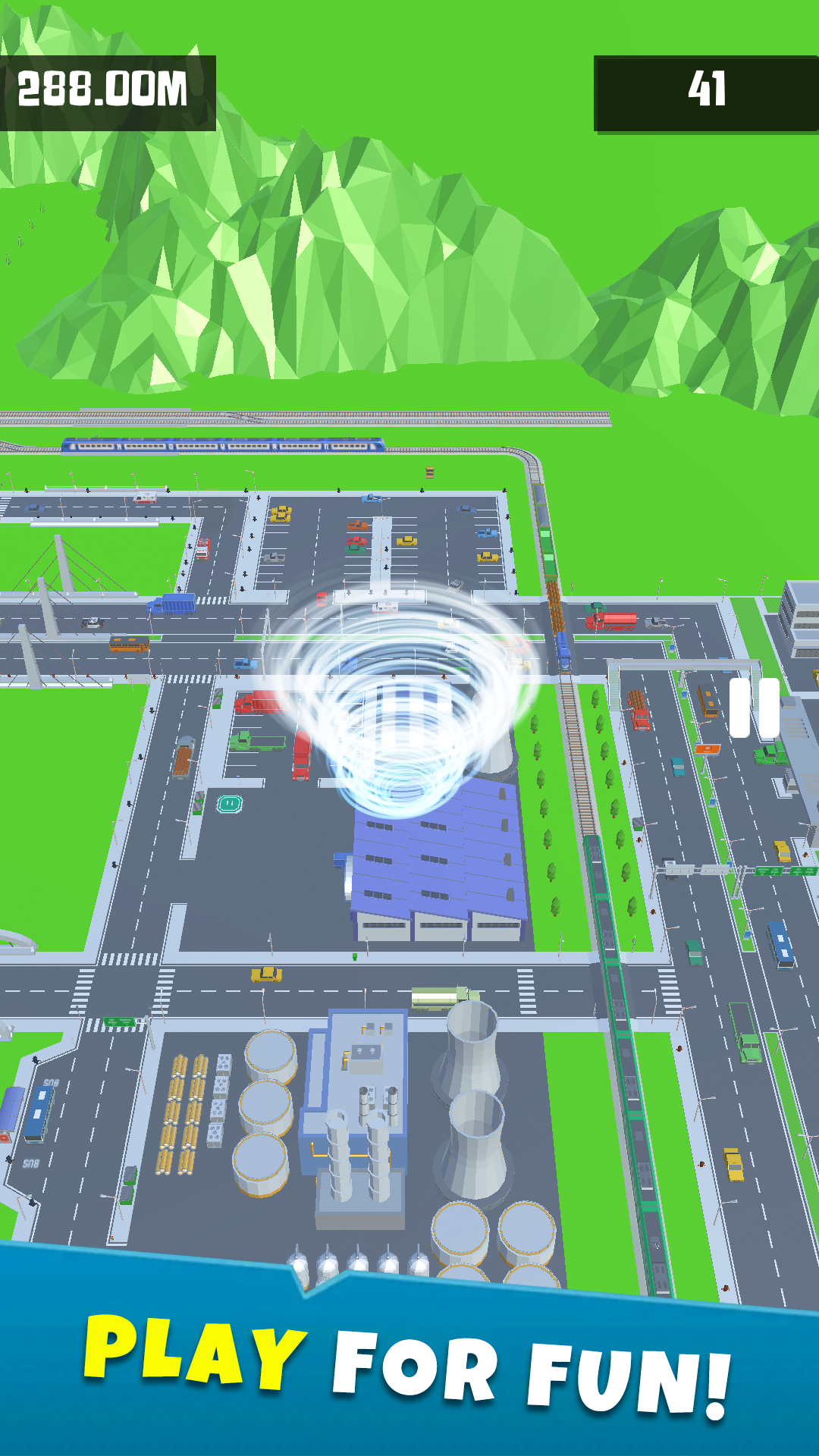 City Tornado Run Thunder Storm Battle Game – Tornado Destroy Mod ...