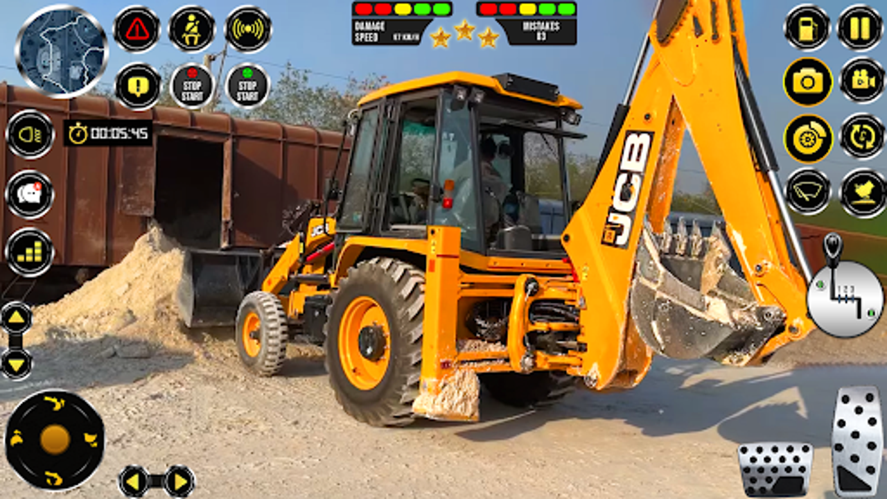 Excavator Backhoe Simulator Heavy Excavator Simulator PRO For Android