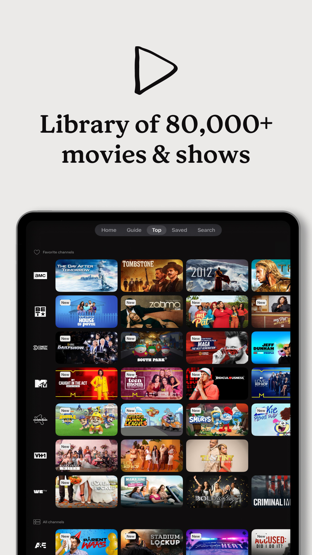 Philo: Live TV, Movies, Shows and Free Channels - App on Amazon Appstore