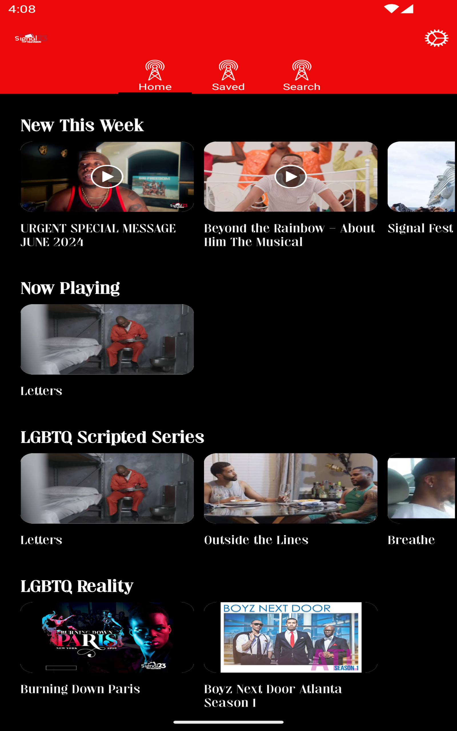 Signal 23 Television - App on Amazon Appstore