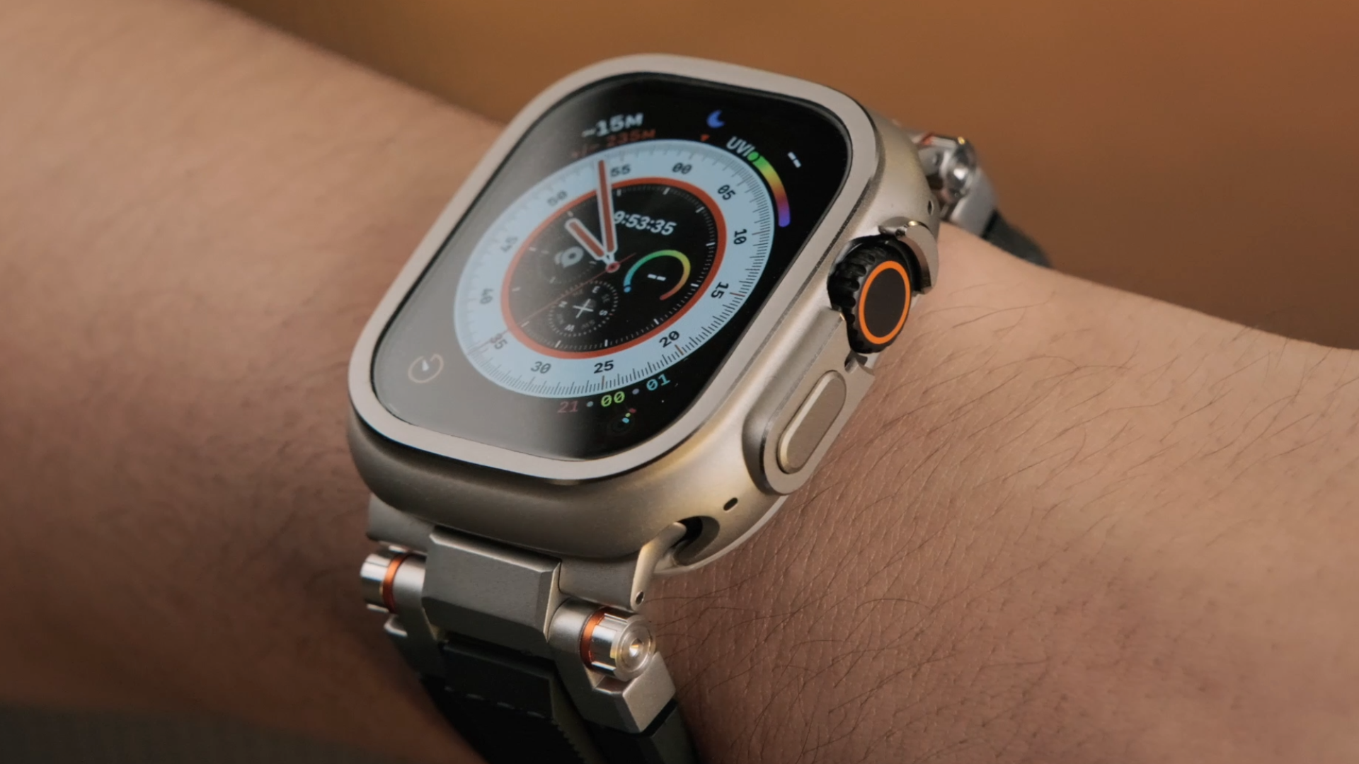 Watch amBand W3 Stylish Metal Case for Apple Watch Ultra 2/1 49mm on ...