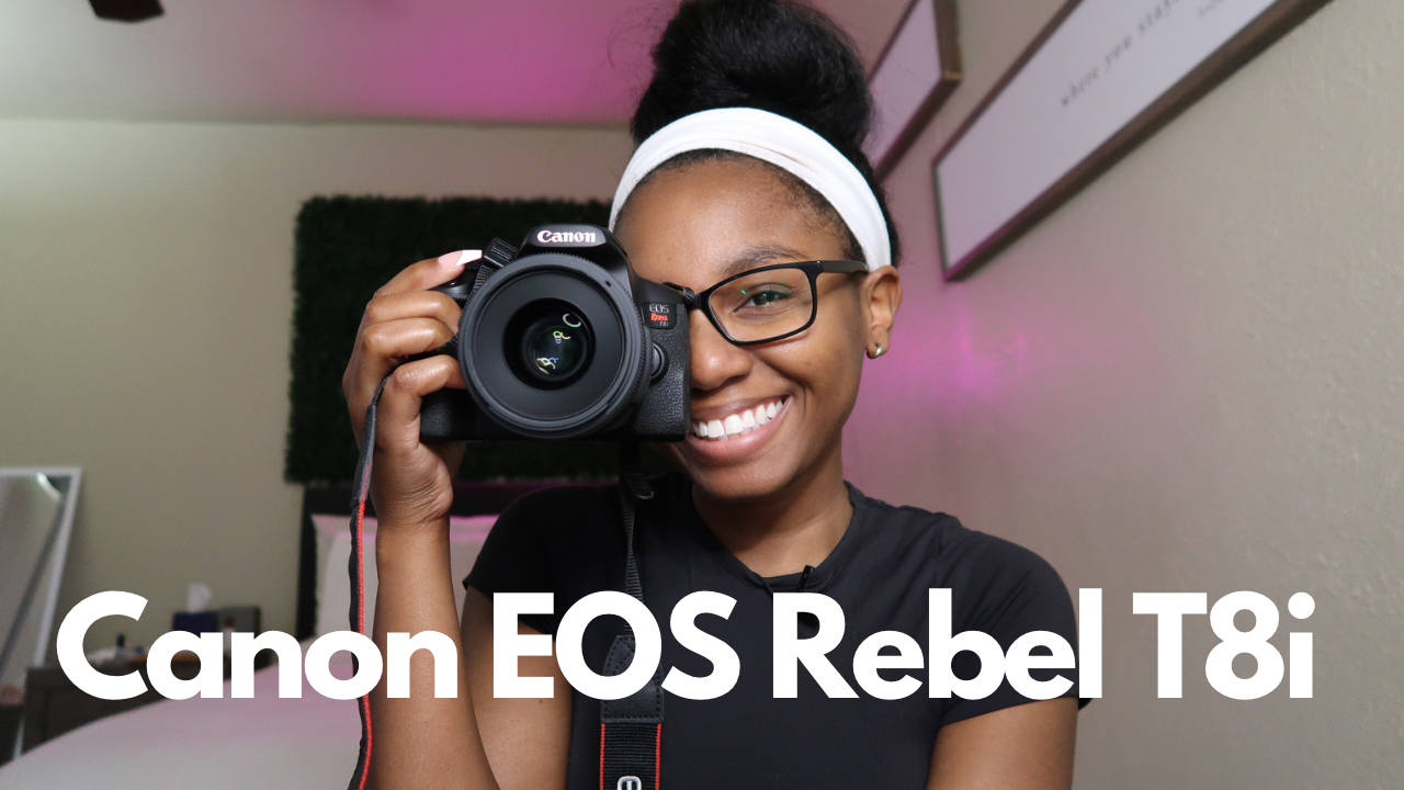 Watch My Experience with the Canon EOS Rebel T8i! on Amazon Live