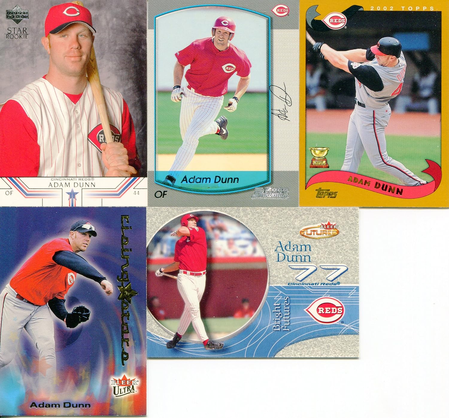 Adam Dunn 5 Card Lot With Upper Deck Star Rookie at Amazon's Sports ...