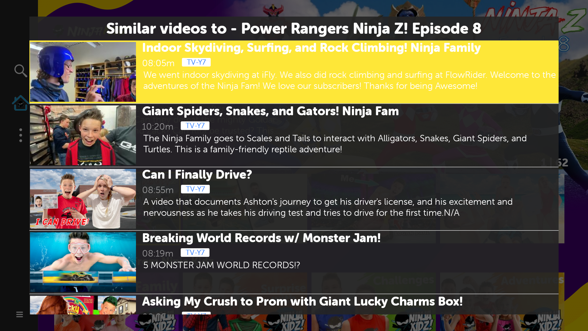 Ninja Kidz TV - App on the Amazon Appstore