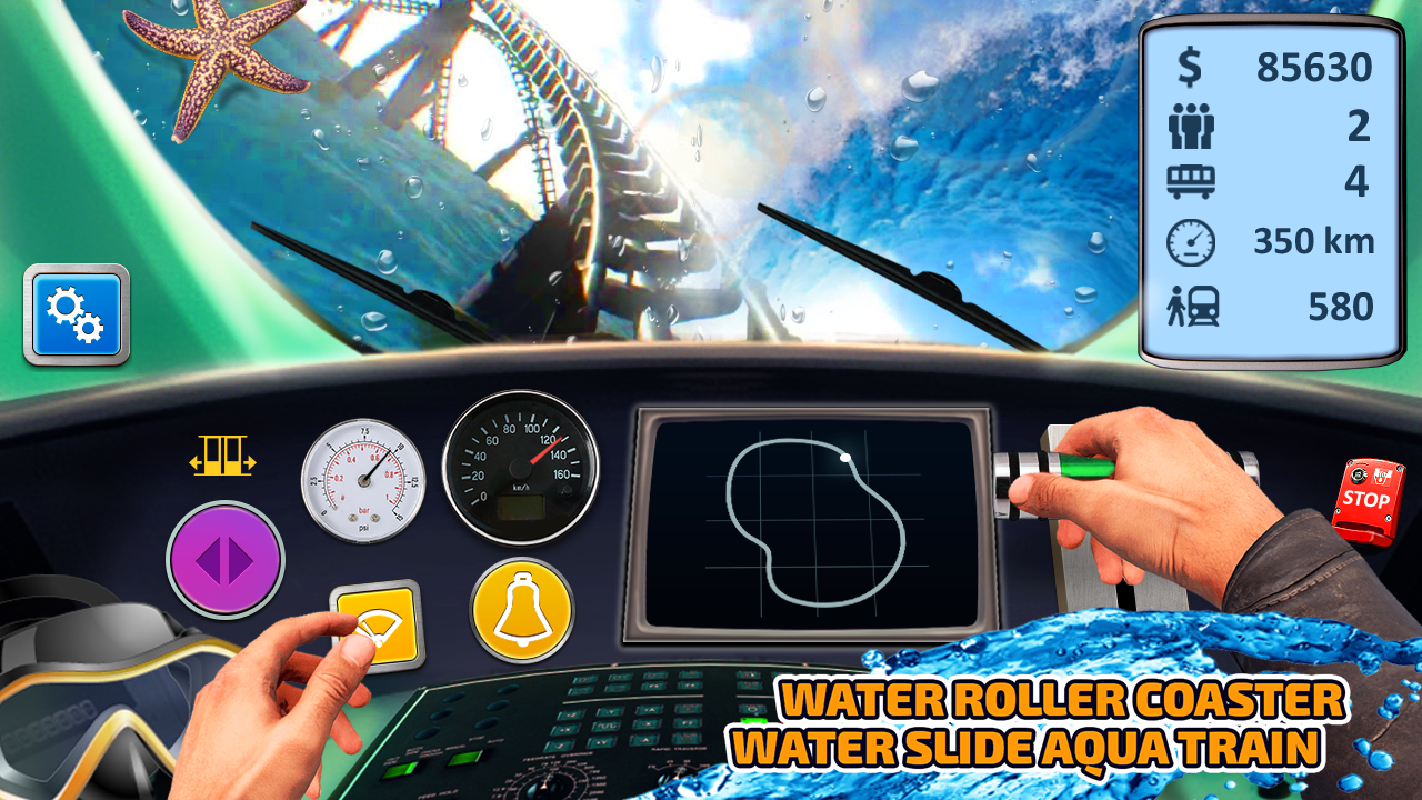 Water Roller Coaster - Water Slide Aqua Train - App on Amazon Appstore