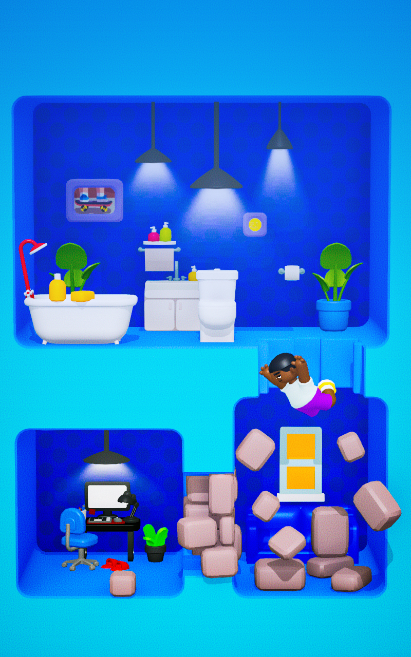 Stumble Lazy Jump Flop Fatty Roll Guy - App on Amazon Appstore