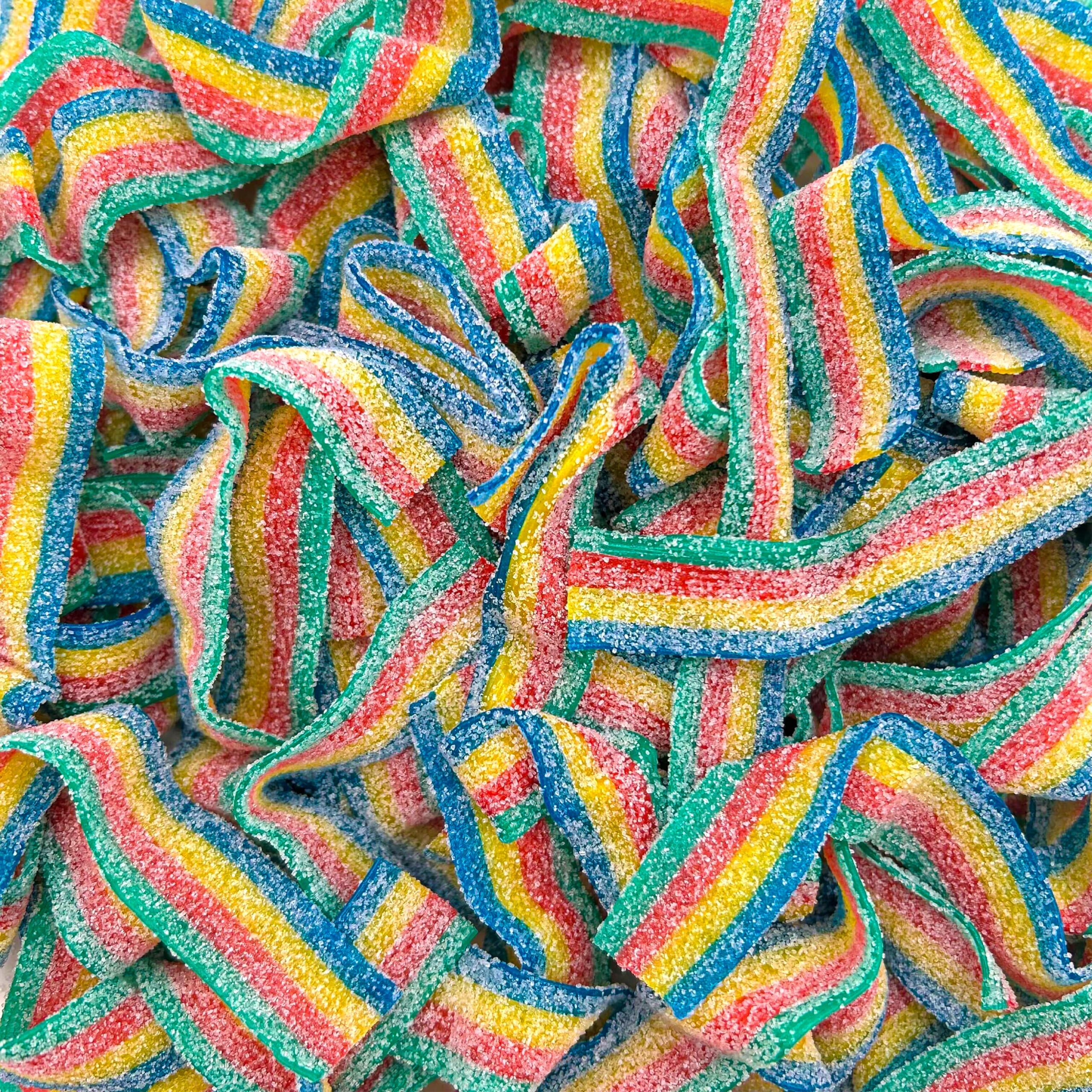 Amazon.com : SourZap Sour Belts | 8-Ounce Pack | Gummy Candy | Assorted ...