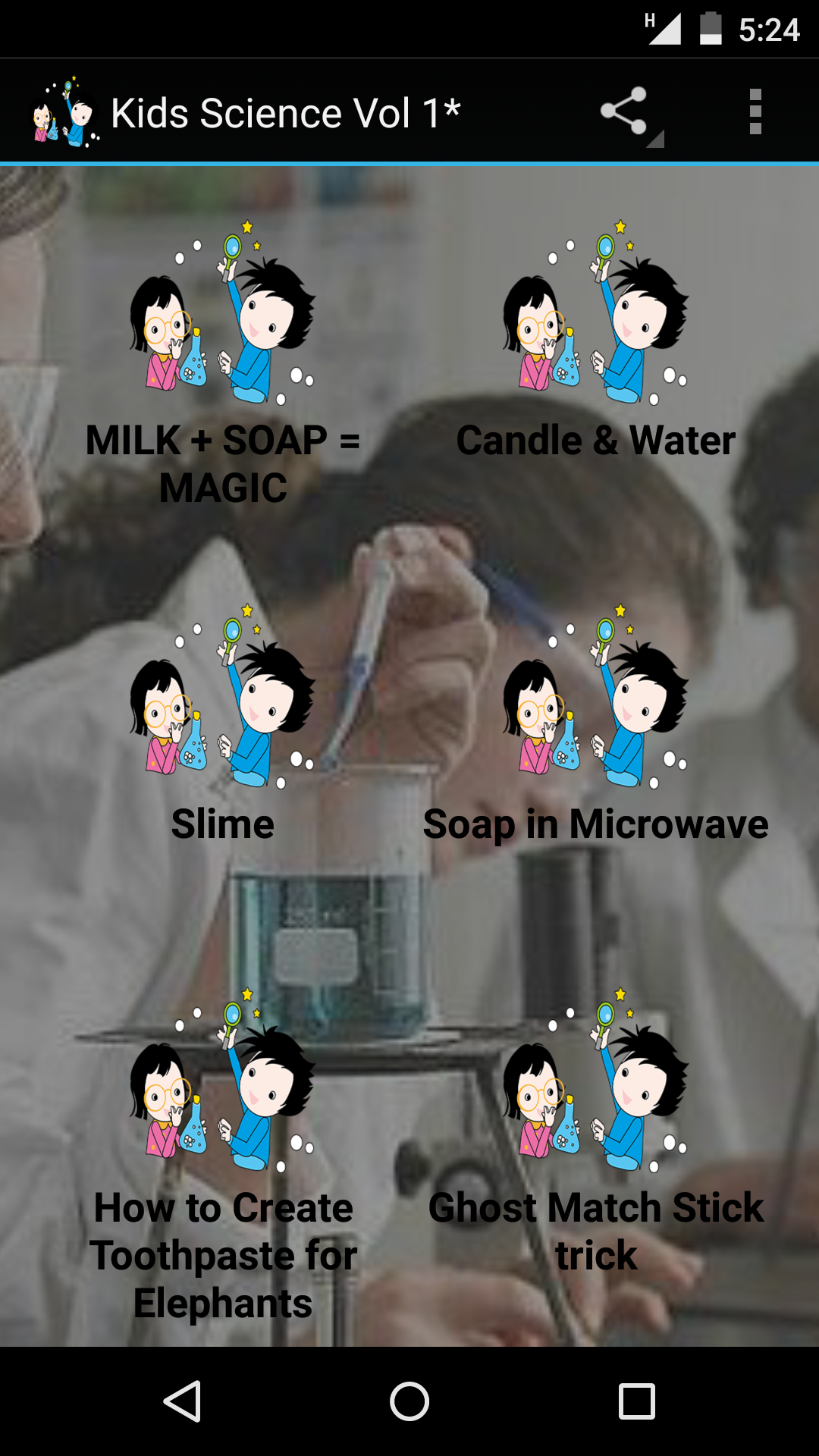 science for kids vol 1 - App on Amazon Appstore