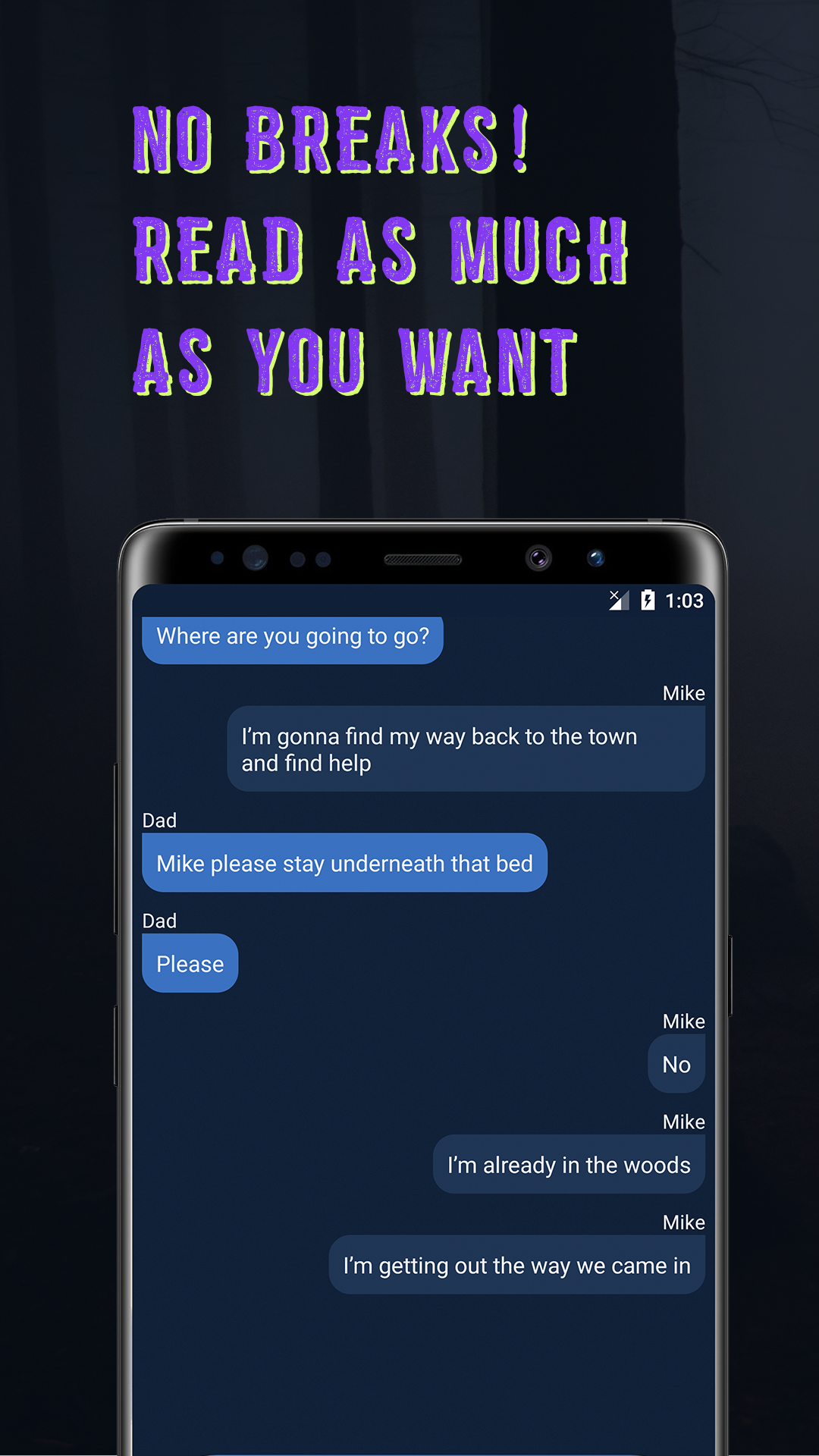 Addicted - Best Scary, Creepy and Free Chat Stories 👻 - App on the ...