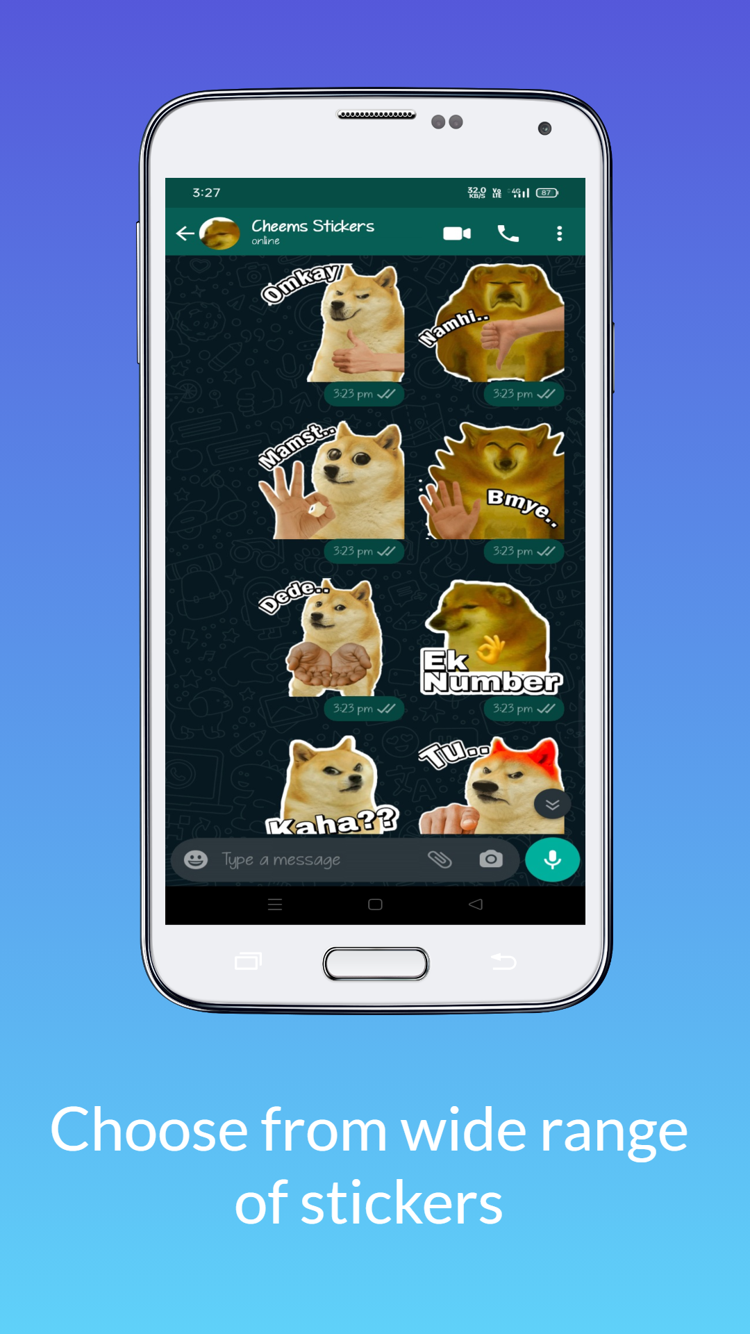 Cheems stickers for WhatsApp - WAStickerApps - App on Amazon Appstore